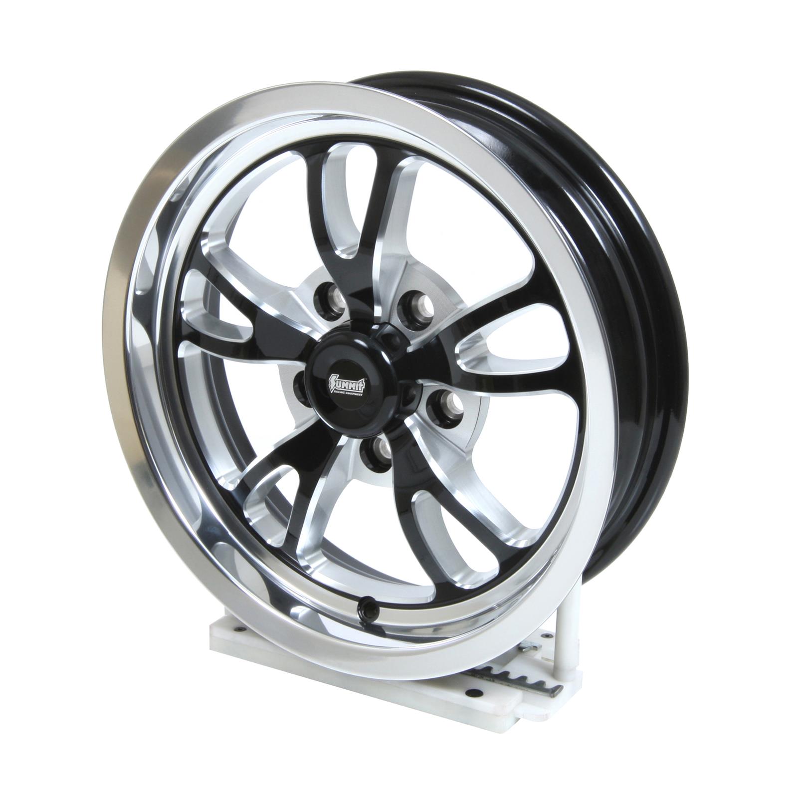 Summit Racing SUM-149P-5461N19 Summit Racing™ Venom Black Milled ...
