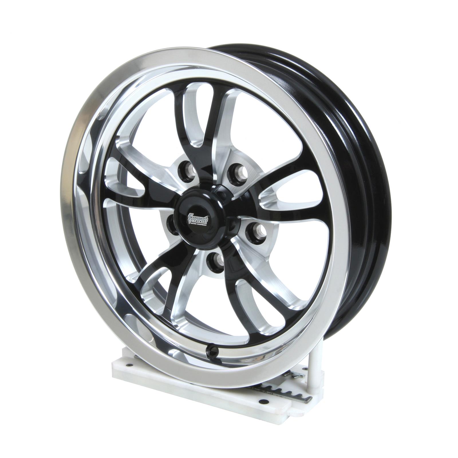Summit Racing SUM-149P-5473N19 Summit Racing™ Venom Black Milled ...