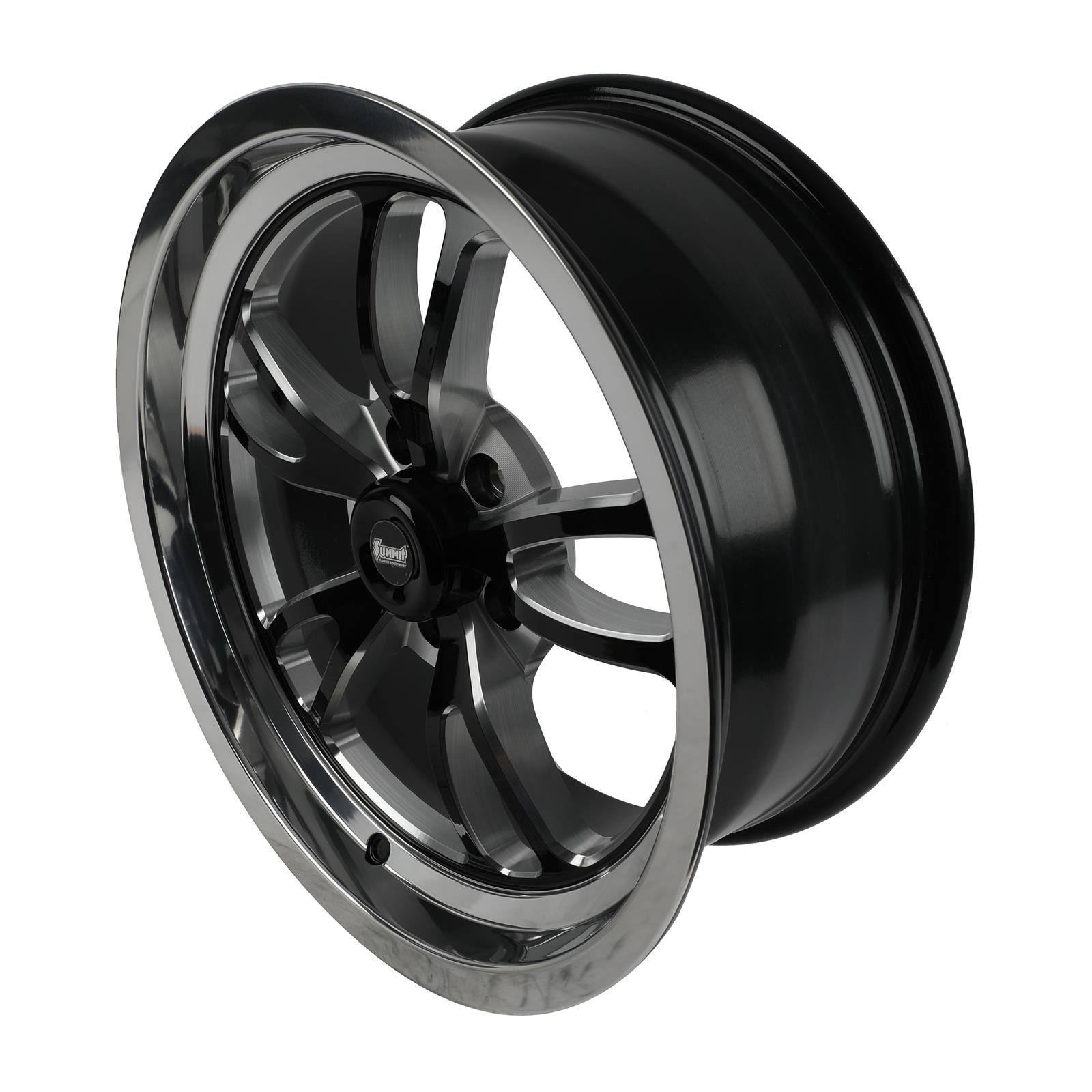 Summit Racing SUM-149P-77650 Summit Racing™ Venom Black Milled Polished ...