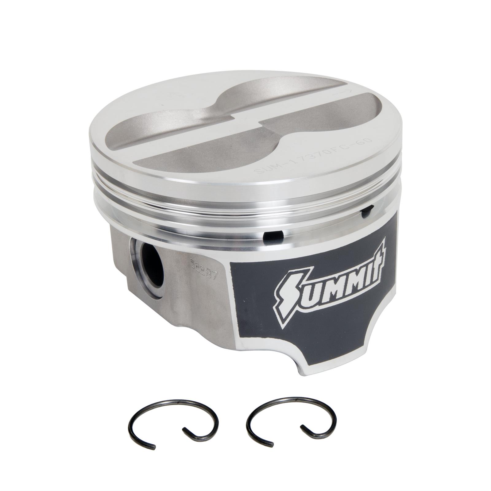 Summit Racing SUM-17370FC-60 Summit Racing™ Coated Forged Pistons ...