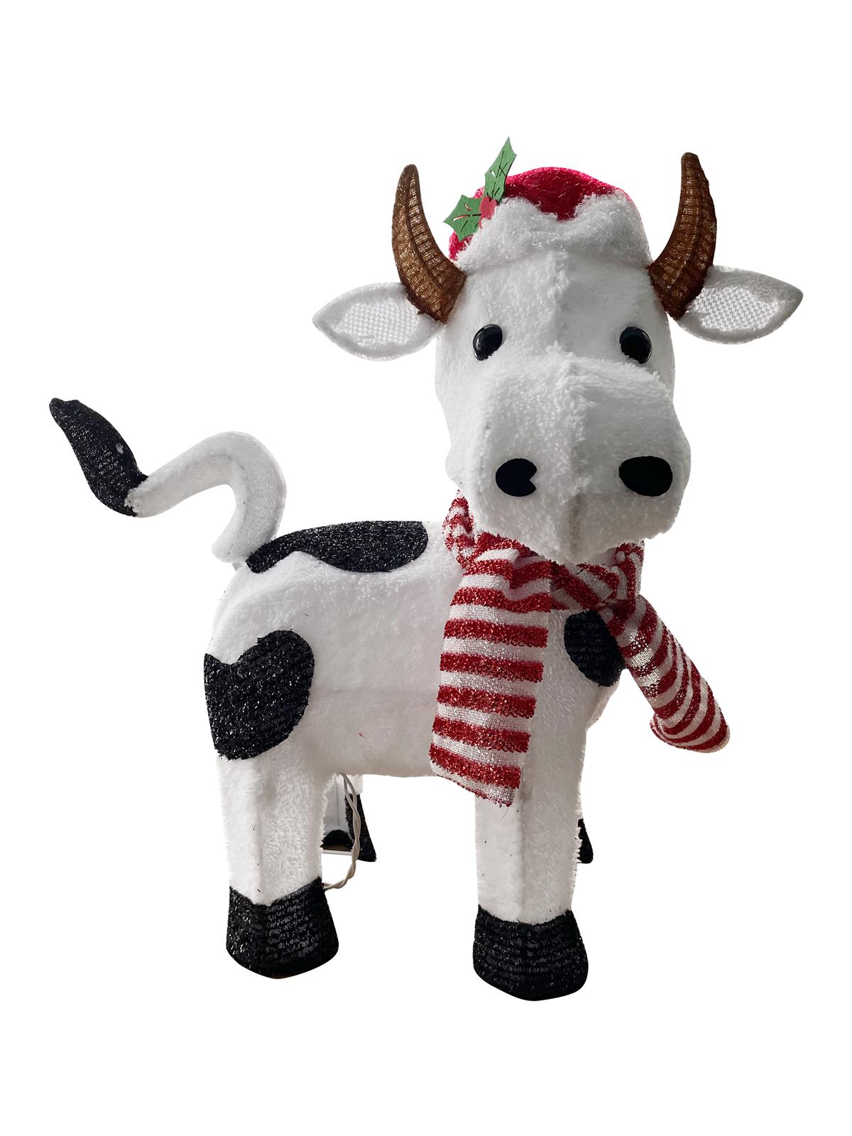 Summit Racing SUM-20565 Tinsel Cow Outdoor Light Display | Summit Racing