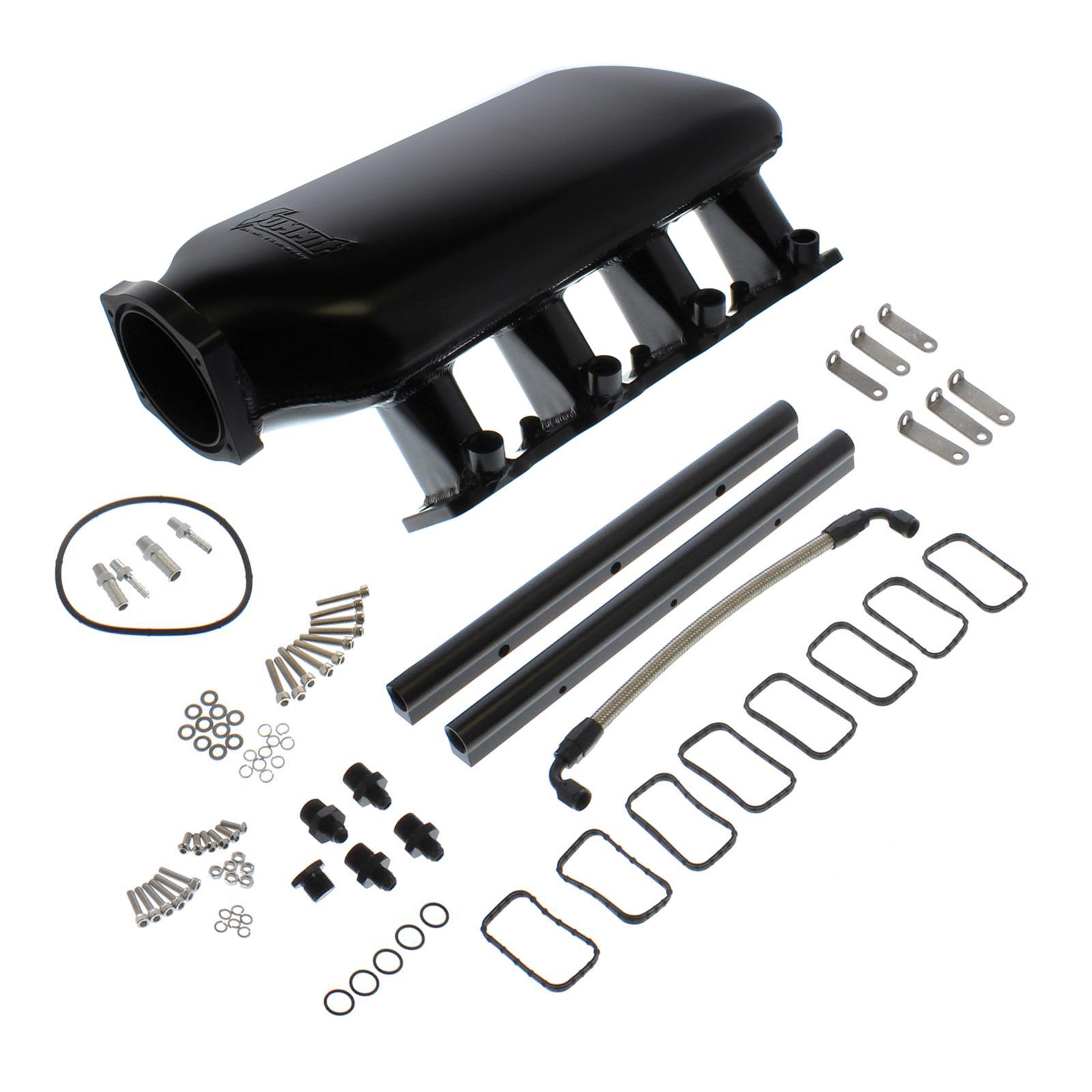 Summit Racing SUM-226124B-G2 Summit Racing™ Max EFI LS Intake Manifolds ...