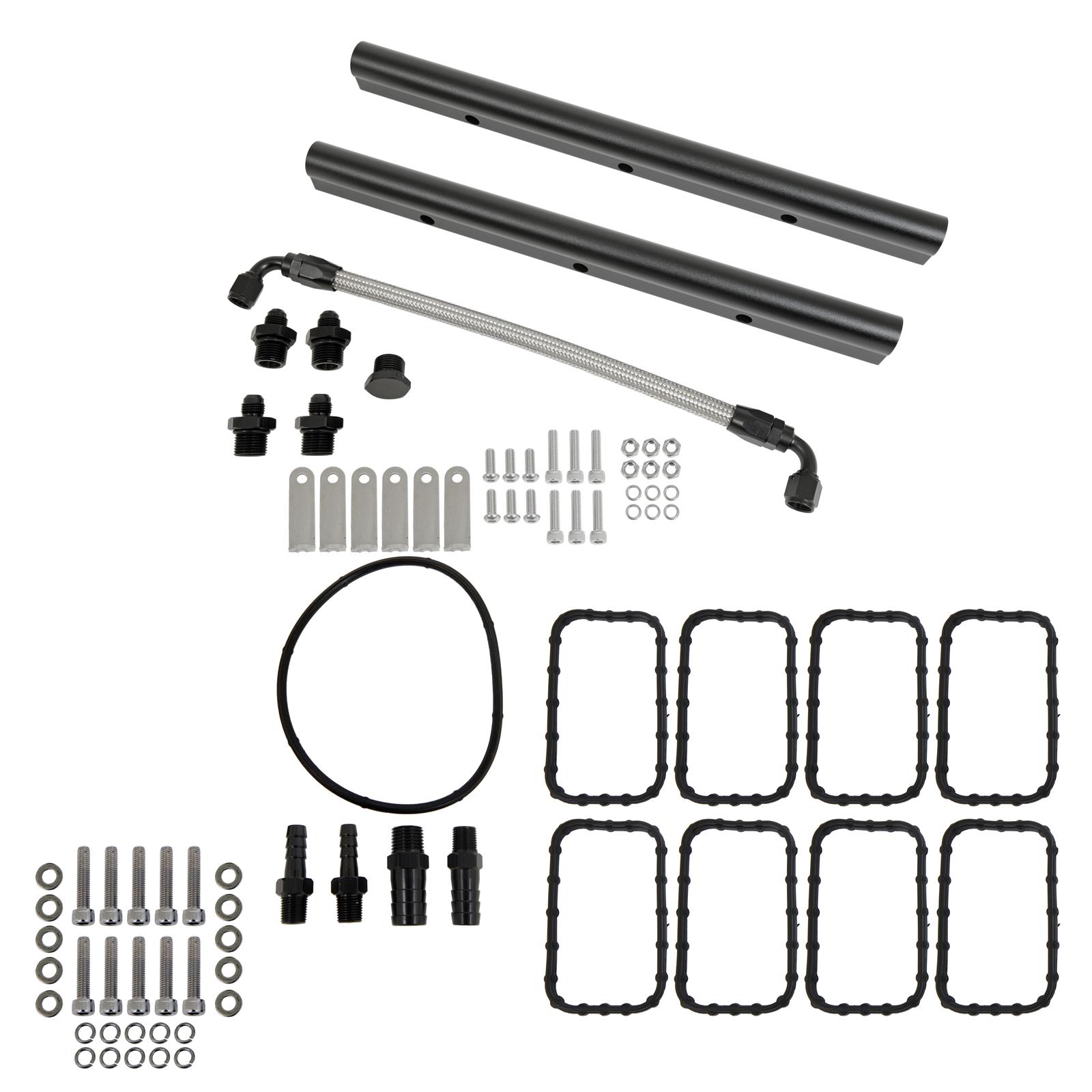 Summit Racing SUM-226129B-G2 Summit Racing™ Max EFI LS Intake Manifolds ...