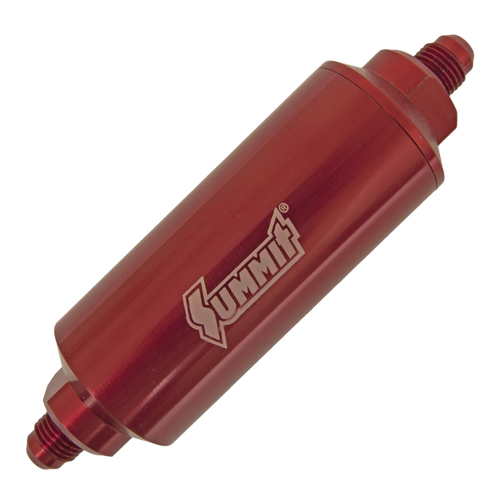 Summit Racing SUM-230124R Summit Racing™ Inline Billet Fuel Filters ...
