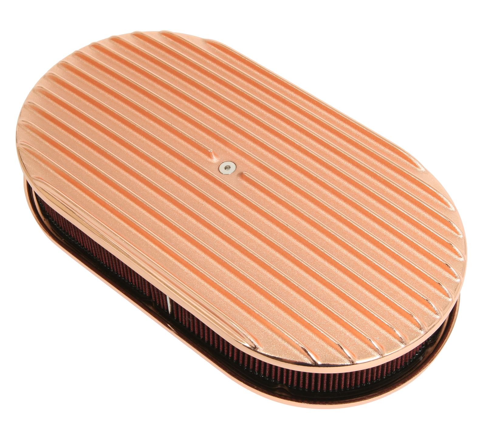 Summit Racing SUM-239042CPR Summit Racing® Finned Aluminum Air Cleaners ...