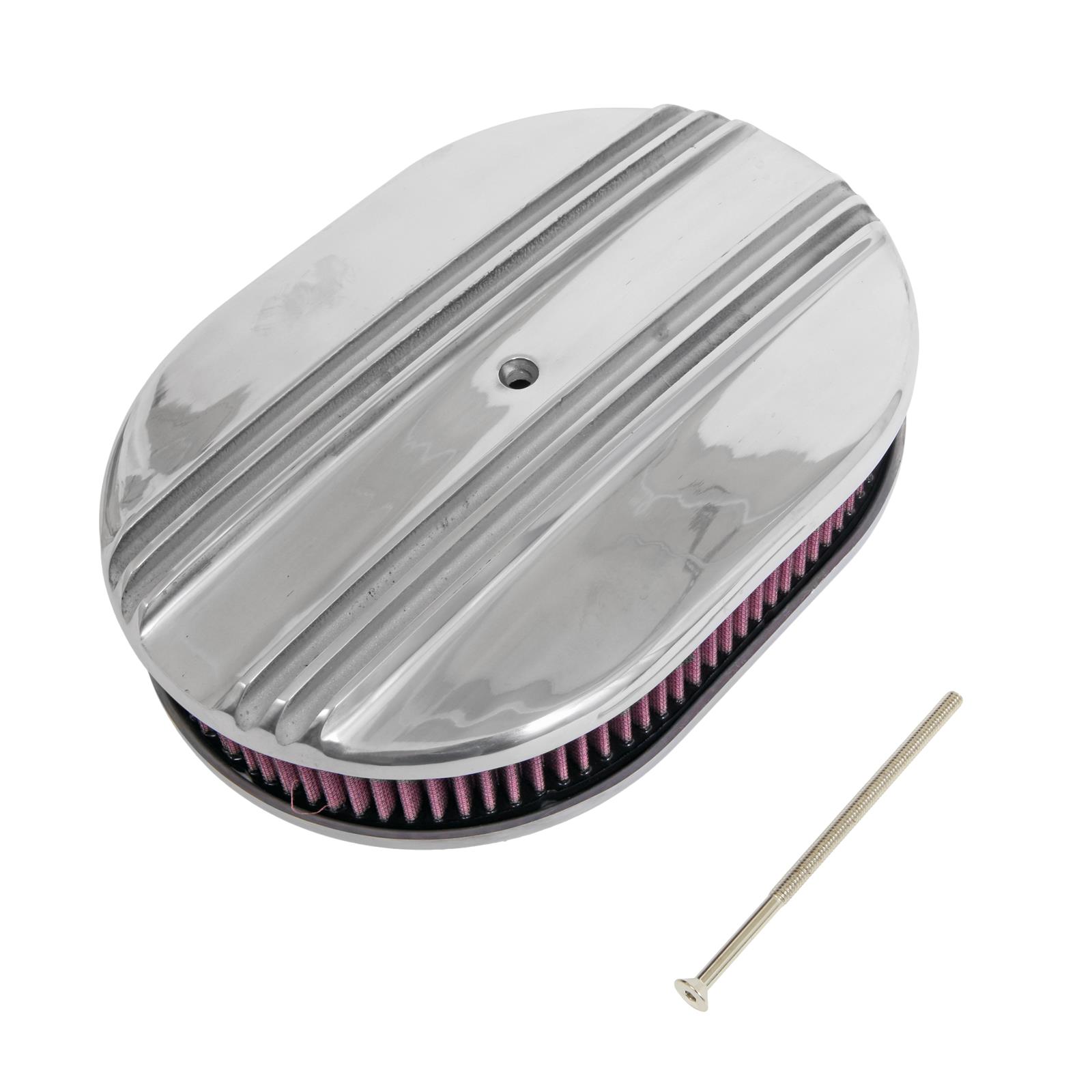 Summit Racing SUM-239046 Summit Racing™ Finned Aluminum Air Cleaners ...