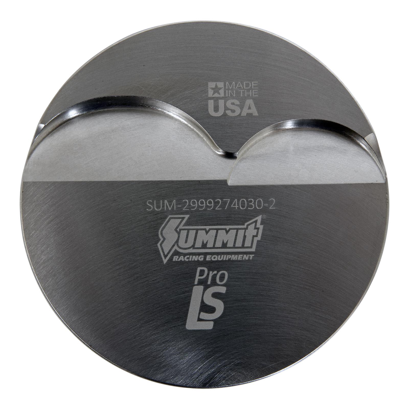 Summit Racing SUM-2999274030-2 Summit Racing™ Pro LS Forged Pistons ...