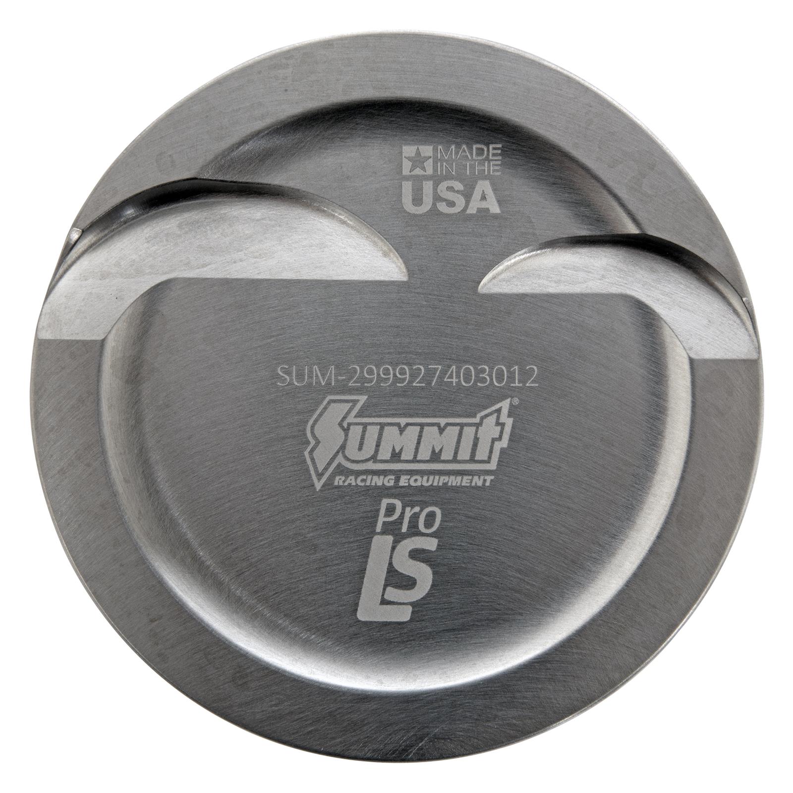 Summit Racing SUM-299927403012 Summit Racing™ Pro LS Forged Pistons ...