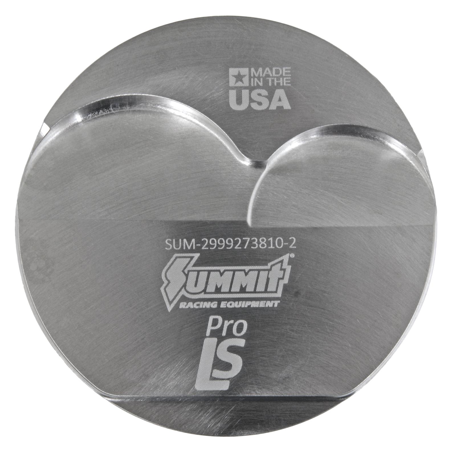 Summit Racing SUM-299S273810-2 Summit Racing™ Pro LS Forged Pistons ...