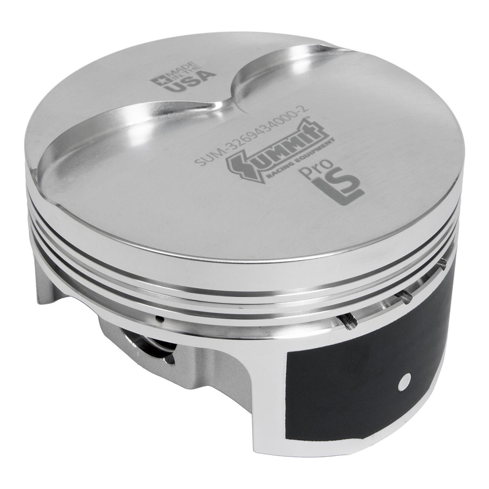 Summit Racing SUM-3269434000-2 Summit Racing™ Pro LS Forged Pistons ...