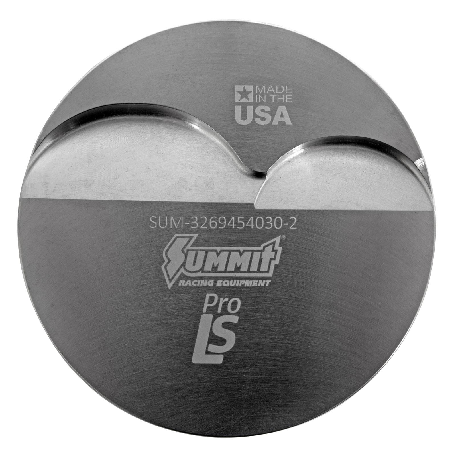 Summit Racing SUM-3269454000-2 Summit Racing™ Pro LS Forged Pistons ...