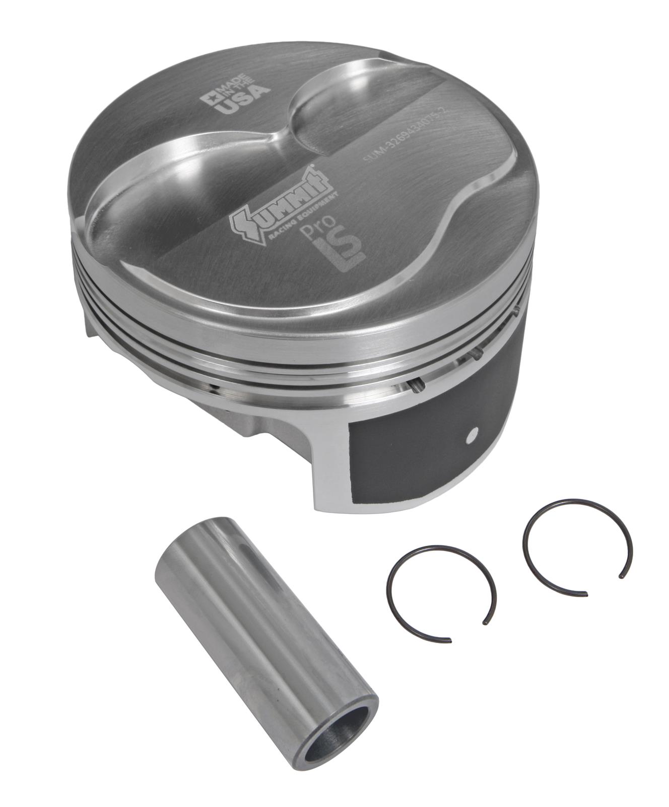 Summit Racing SUM-326S434075-2 Summit Racing™ Pro LS Forged Pistons ...