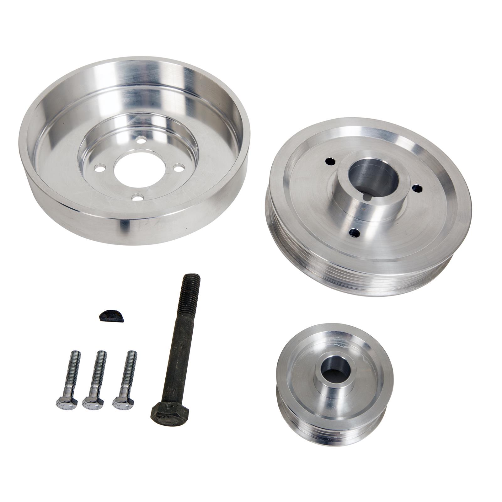 Summit Racing SUM-329704 Summit Racing™ Underdrive Aluminum Pulley Kits ...