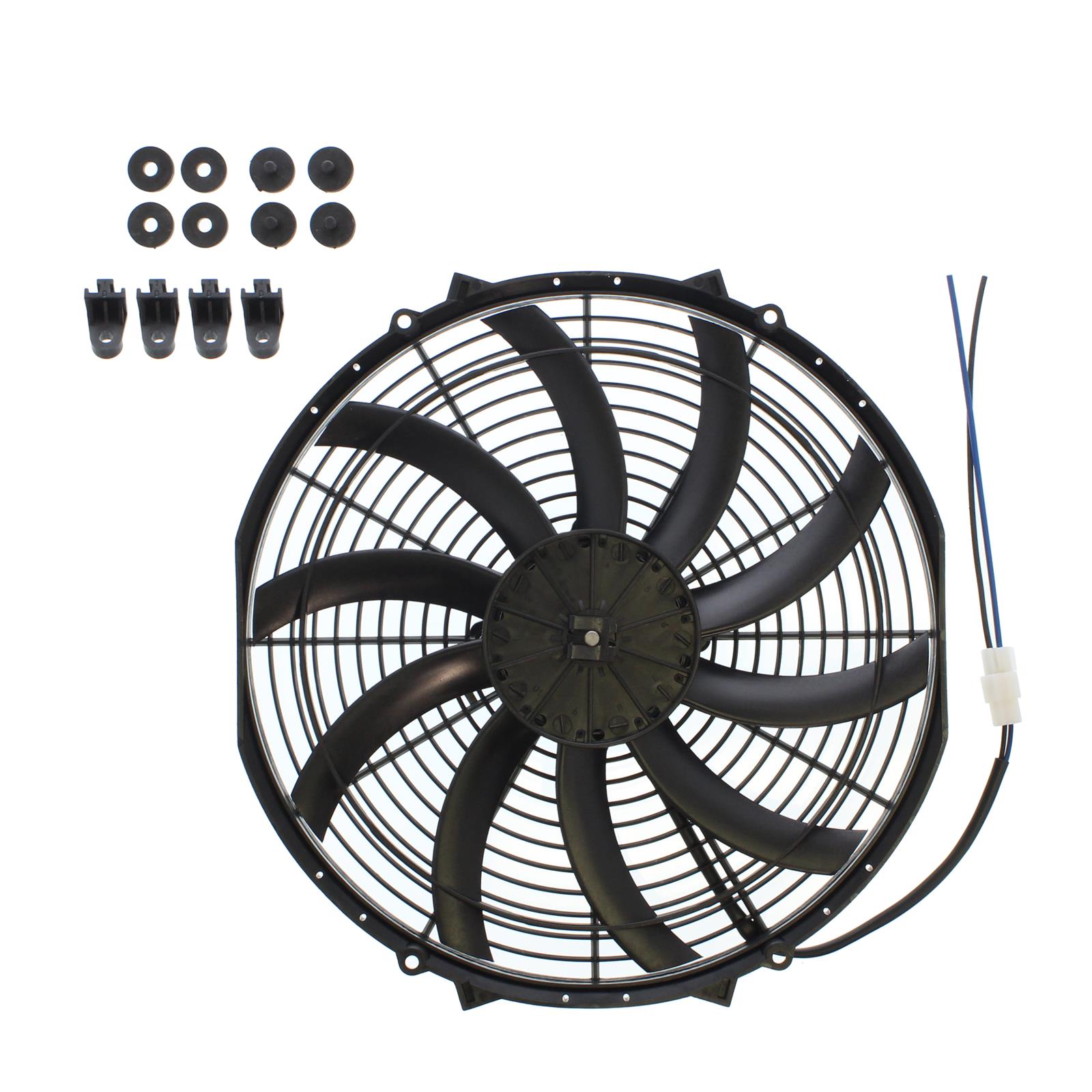 Summit Racing SUM-381144 Summit Racing™ Low-Profile High CFM Electric ...