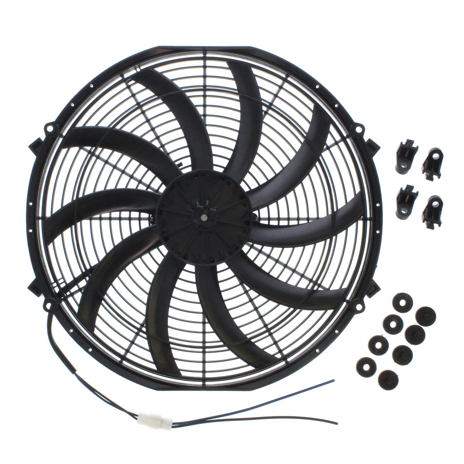 Summit Racing SUM-381147 Summit Racing™ Low-Profile High CFM Electric ...