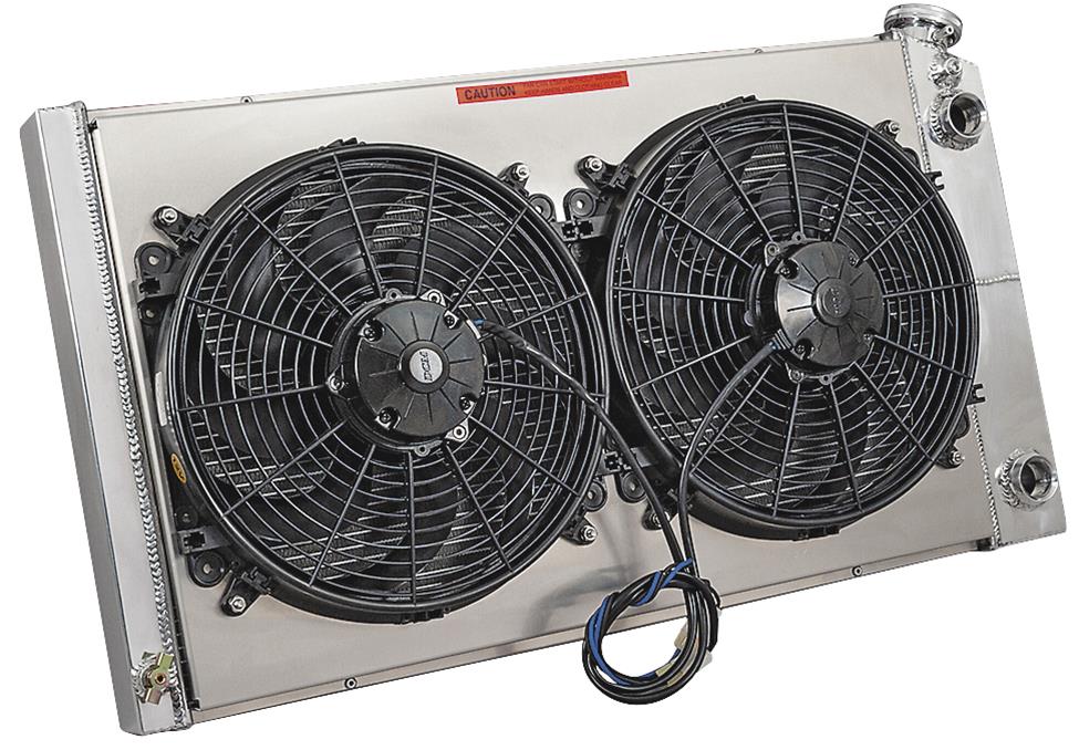 Summit Racing SUM-384062-KIT1 Summit Racing™ Pro LS Conversion Radiator ...