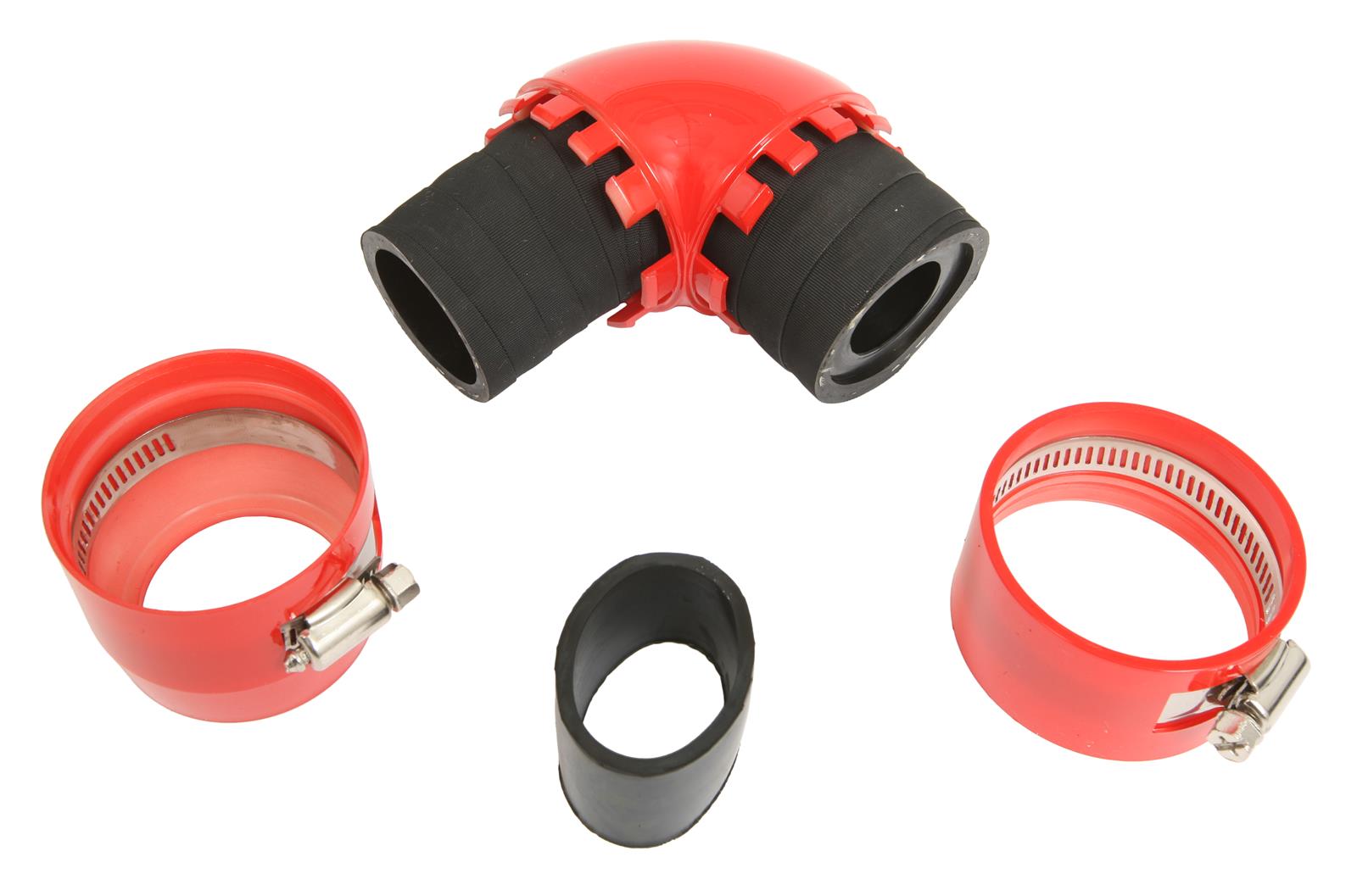 Summit Racing SUM-390000-R Summit Racing™ 90 Degree Radiator Hose ...