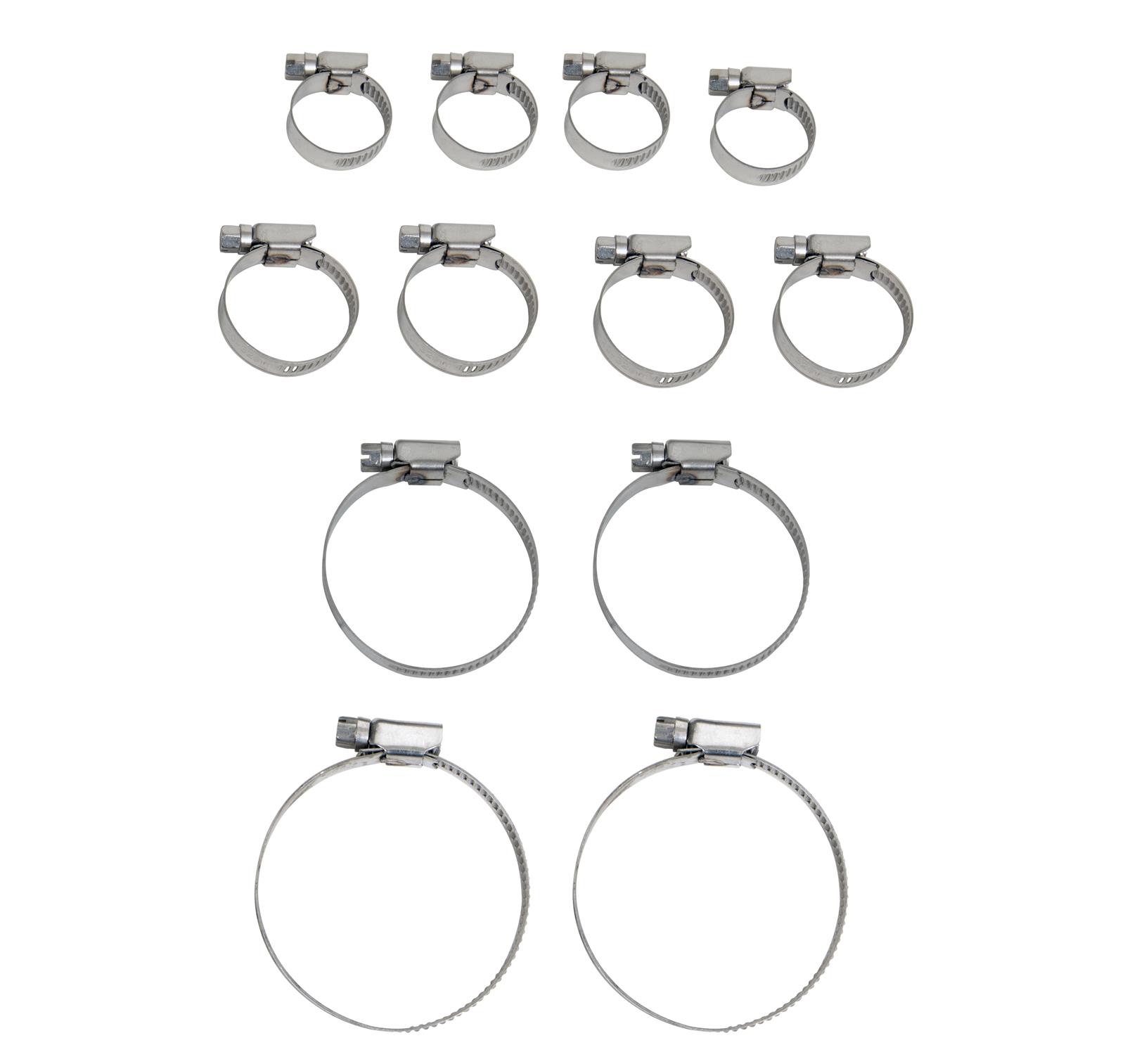 Summit Racing SUM-390200-HC Summit Racing™ Radiator Hose Clamp Kits ...