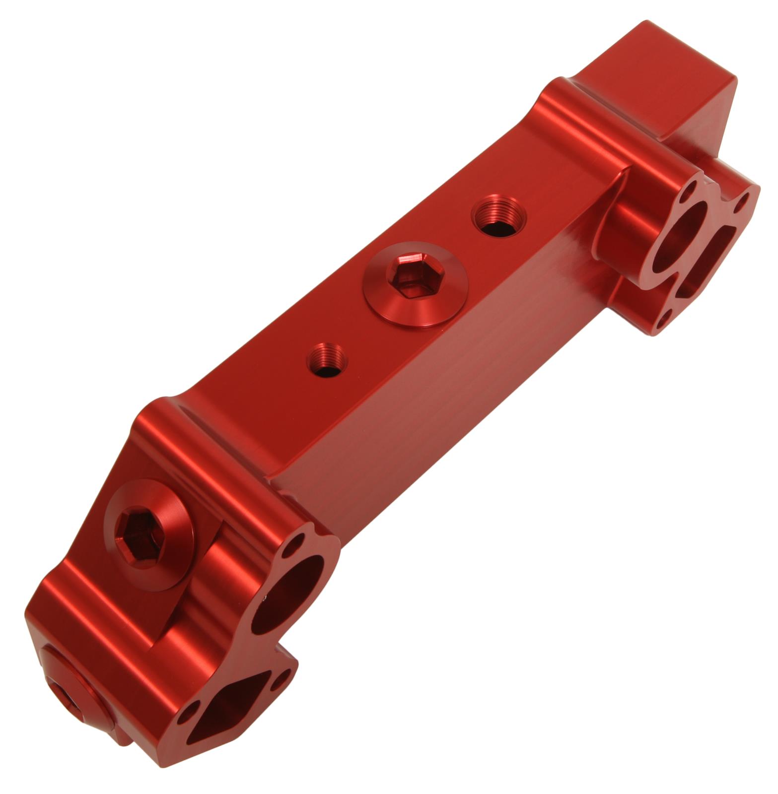 Summit Racing SUM-390LSRED Summit Racing™ LS Water Manifolds | Summit ...