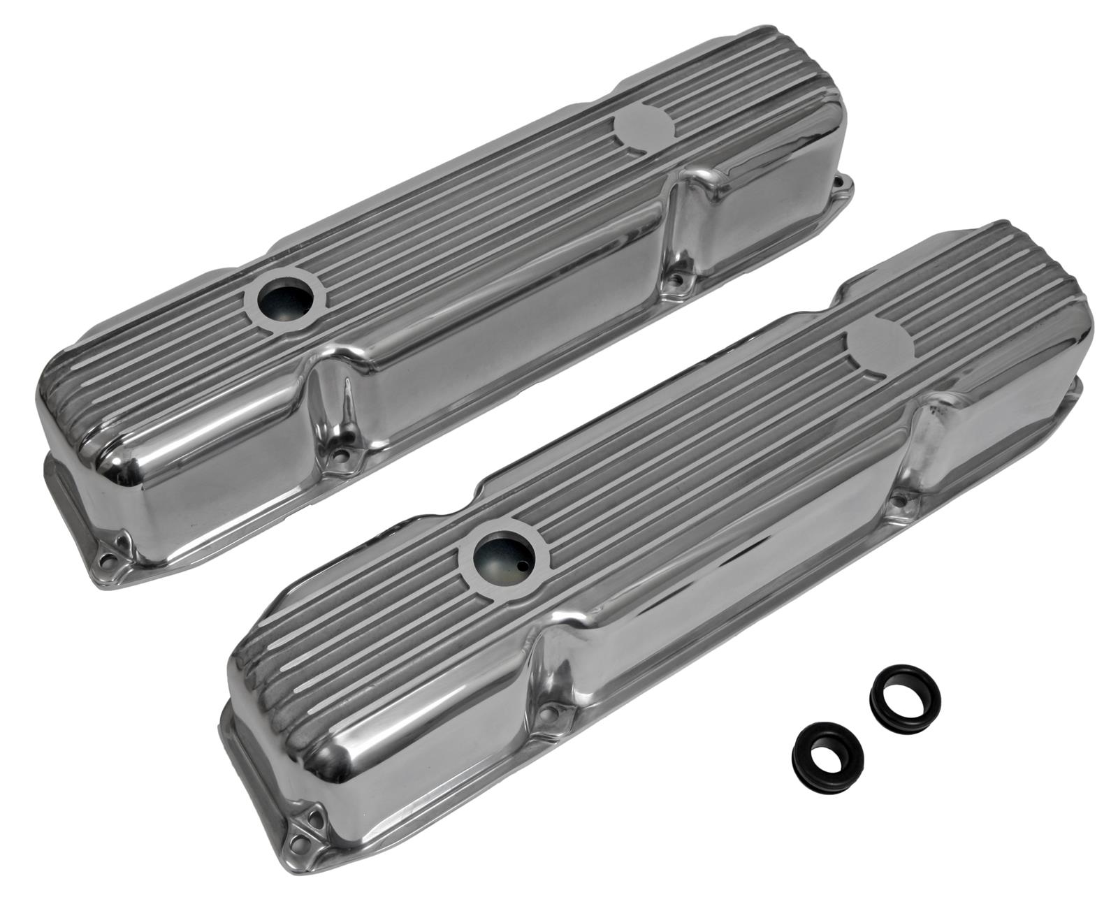 Summit Racing SUM-440424 Summit Racing™ Diecast Aluminum Valve Covers ...