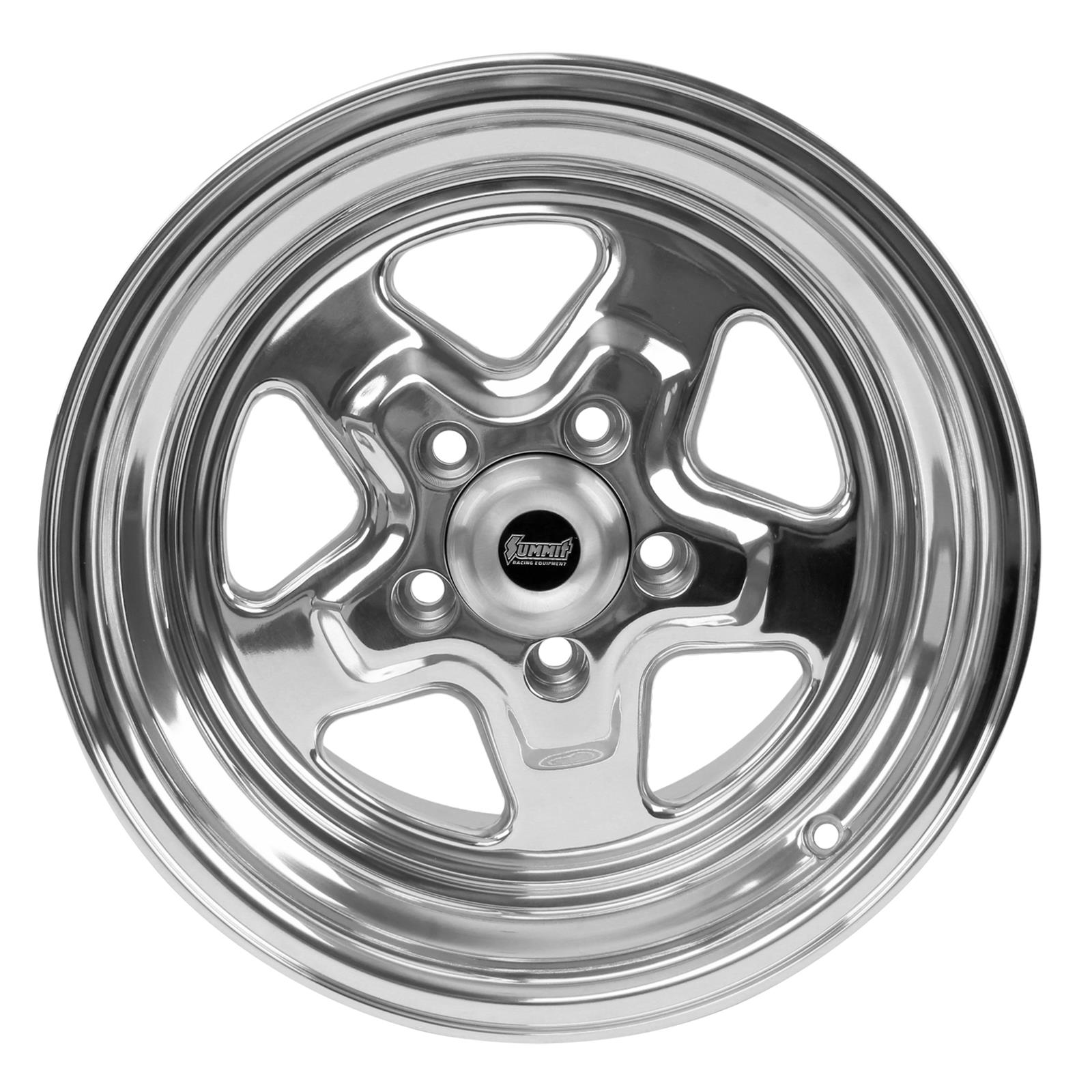 Summit Racing SUM-521P-516525 Summit Racing Equipment® Fast-Five Wheels ...