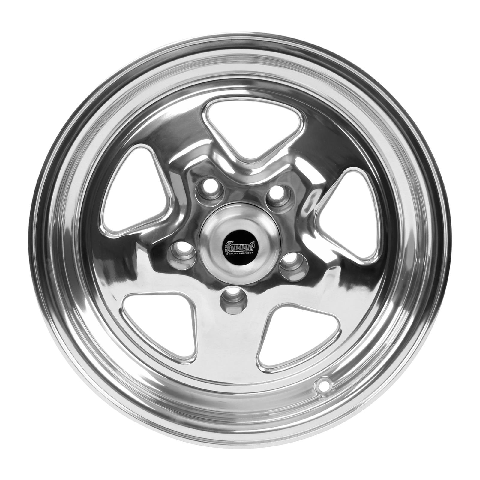 Summit Racing SUM-521P-57610 Summit Racing Equipment® Fast-Five Wheels ...