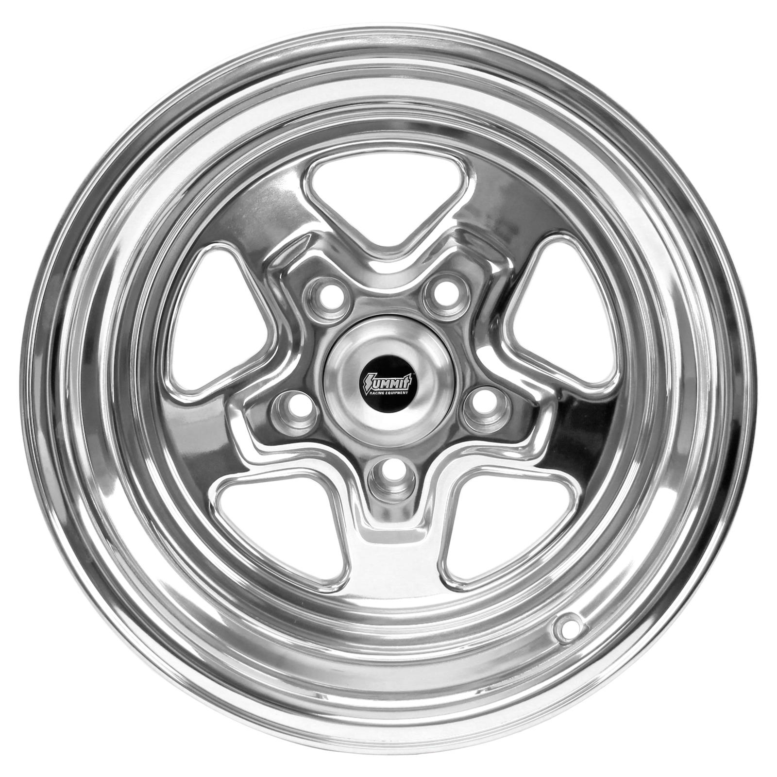 Summit Racing SUM-521P-58610 Summit Racing Equipment® Fast-Five Wheels ...