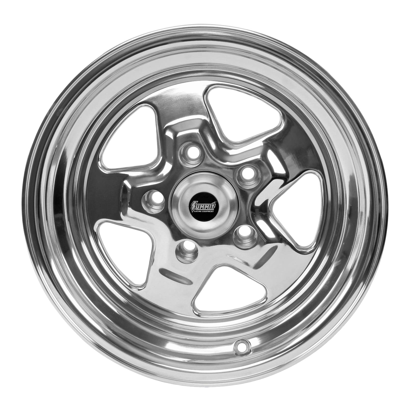 Summit Racing SUM-521P-58730 Summit Racing Equipment® Fast-Five Wheels ...
