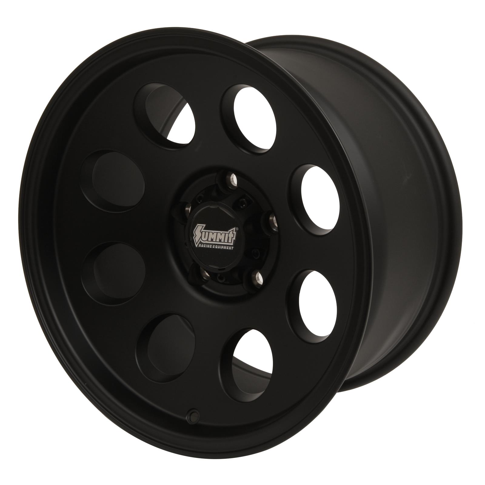Summit Racing SUM-56-7973SBN12 Summit Racing™ Off-Road-8 Wheels ...