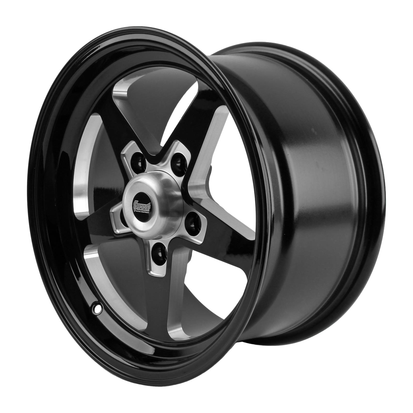 Summit Racing SUM-571B-586527 Summit Racing™ Warrior R/T Wheels ...
