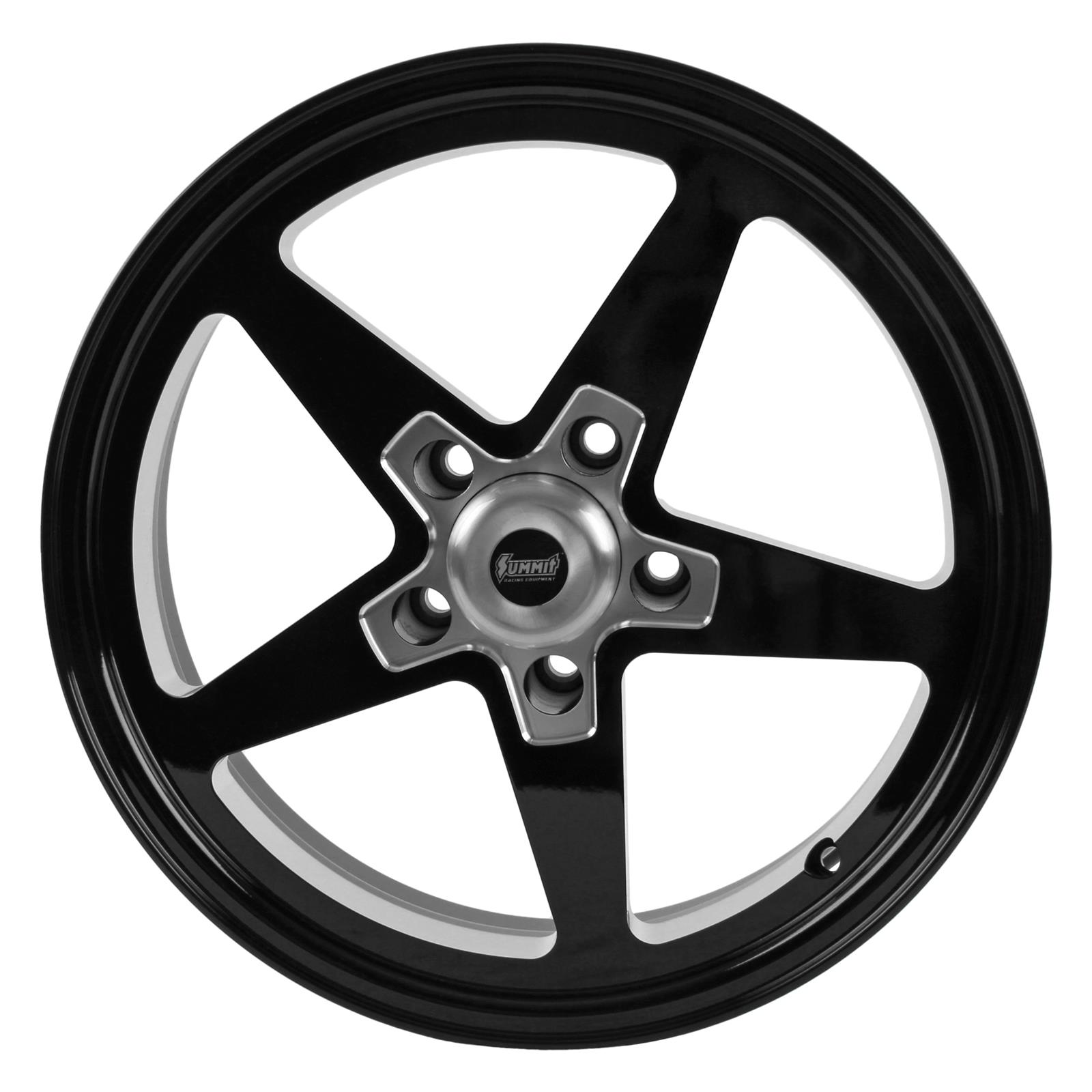 Summit Racing SUM-571B-7461N24 Summit Racing™ Warrior R/T Wheels ...