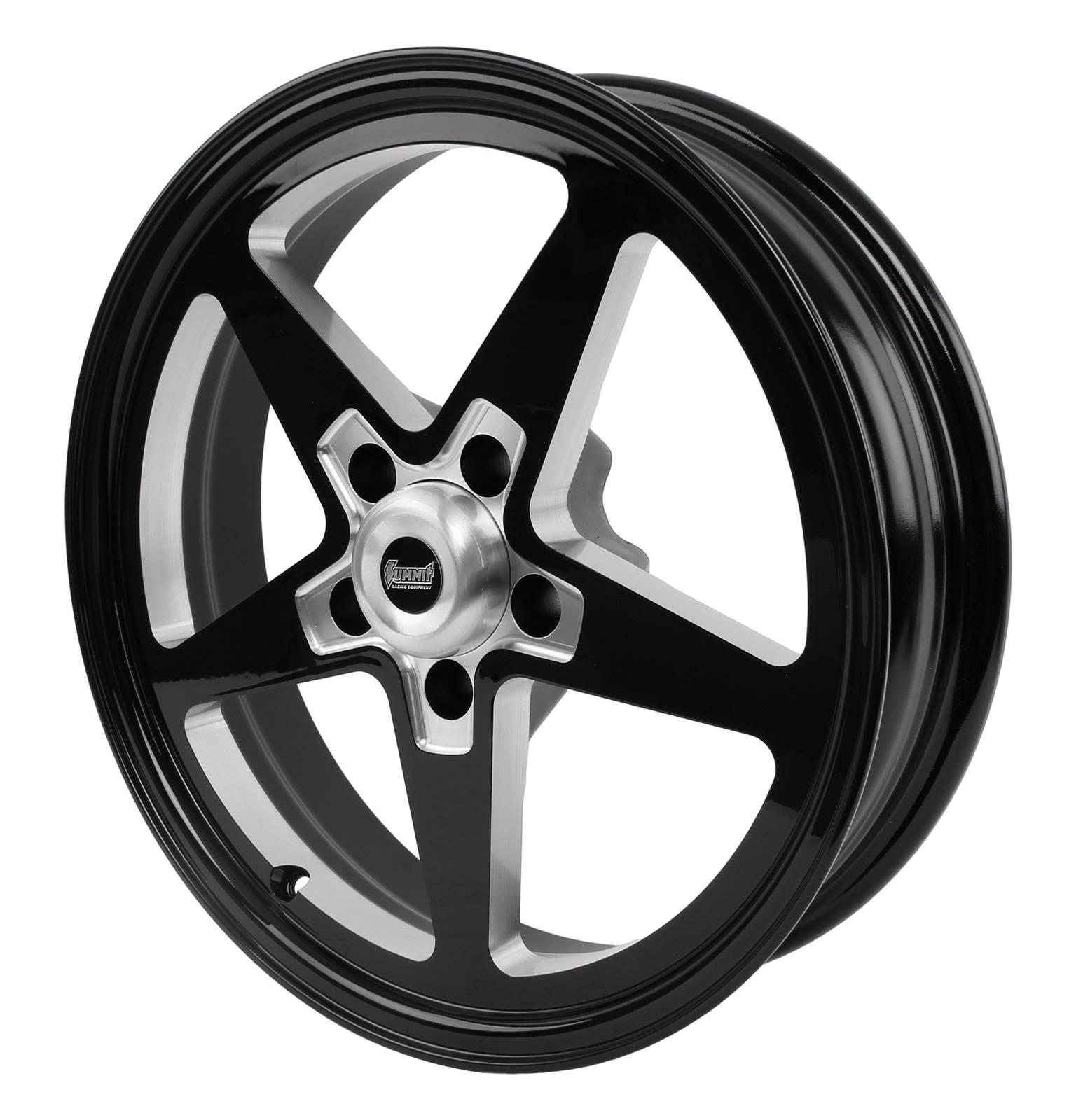 Summit Racing SUM-571B-7465N24 Summit Racing™ Warrior R/T Wheels ...