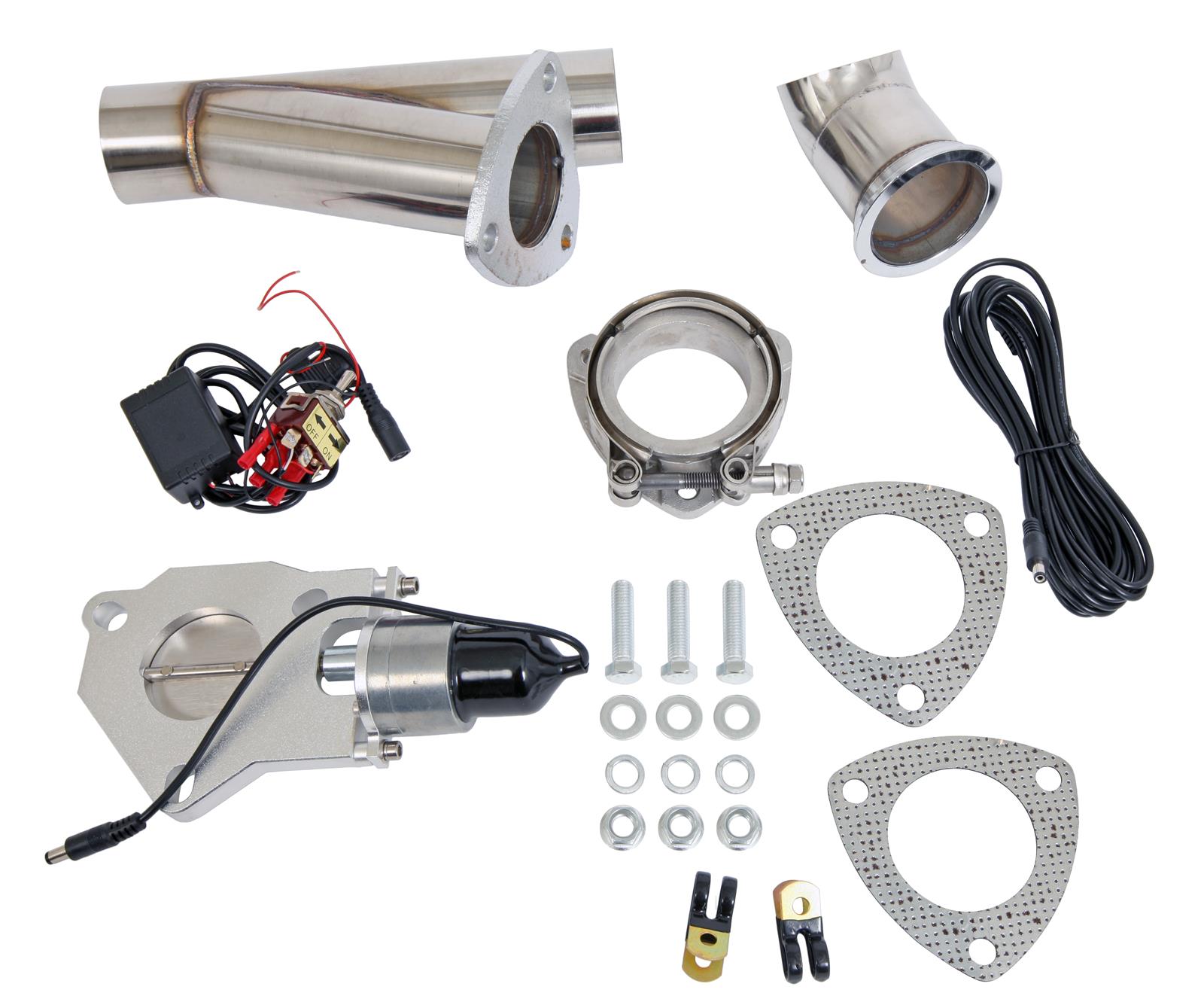 Summit Racing SUM-670111 Summit Racing™ Complete Electric Exhaust ...