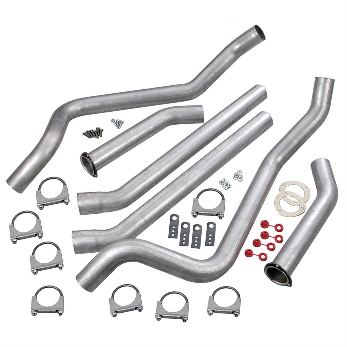 Summit Racing SUM-680102-NM Summit Racing™ Header-Back Dual Exhaust ...