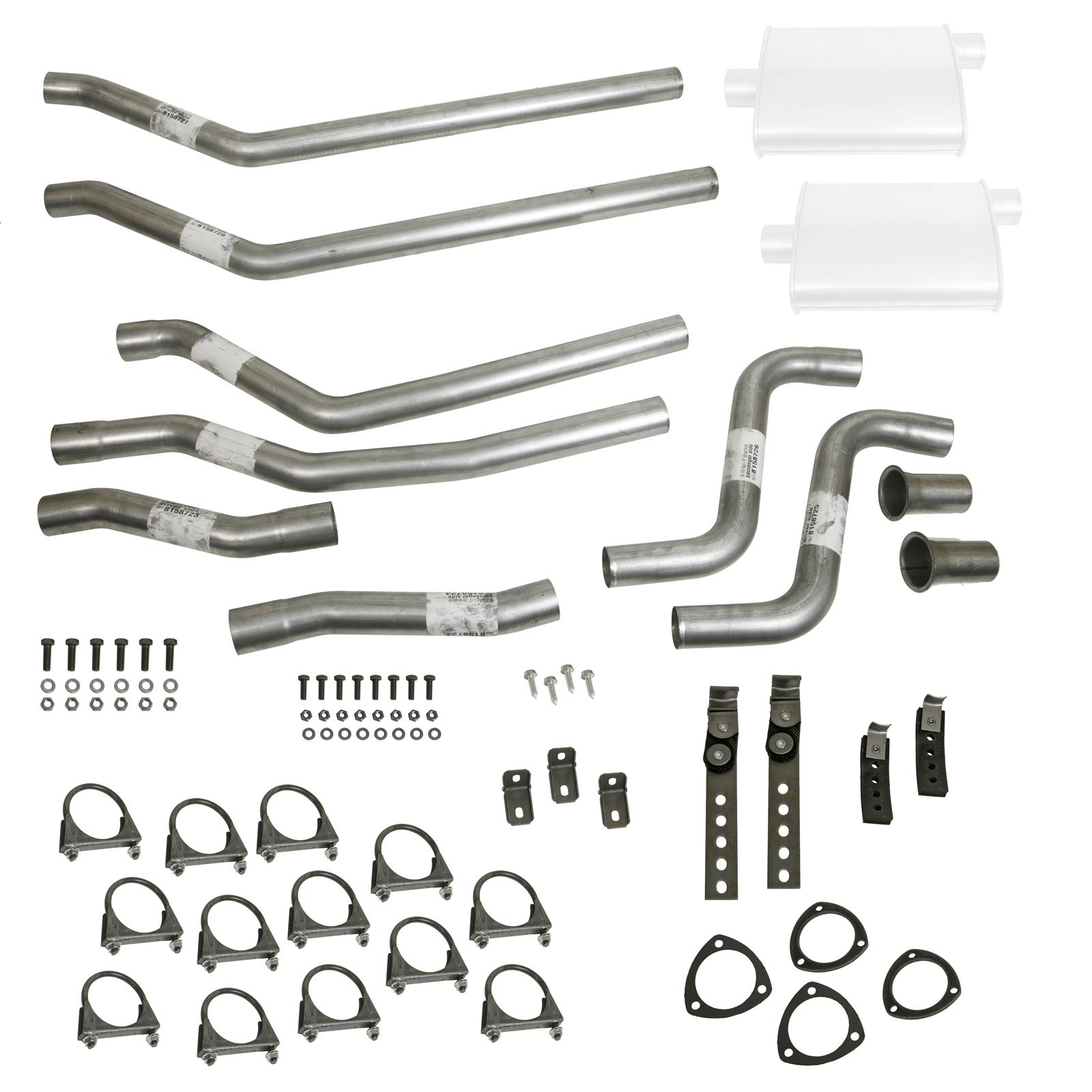 Summit Racing SUM-680141 Summit Racing™ Header-Back Dual Exhaust ...