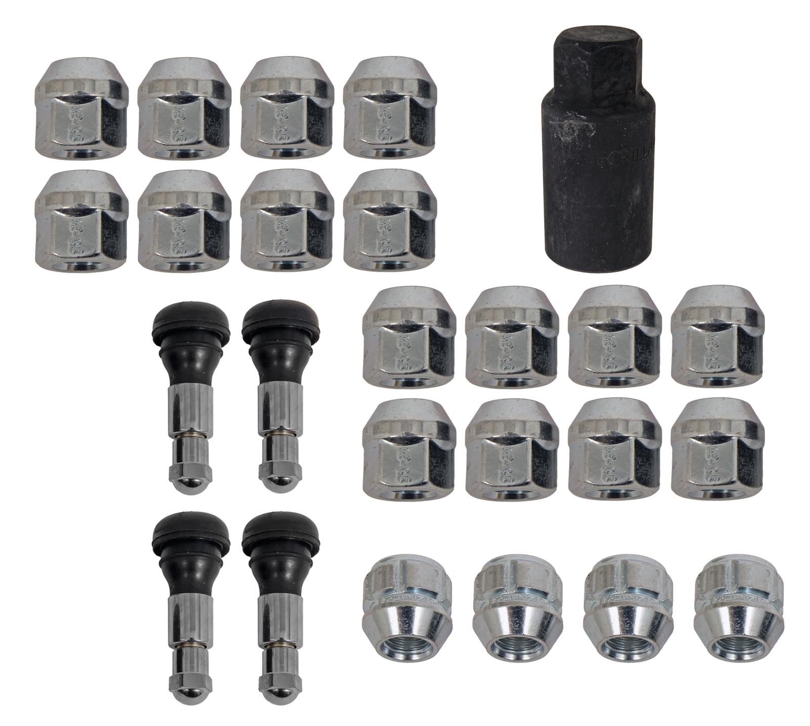 Summit Racing SUM-755569 Summit Racing™ Bulge Open End Lug Nut Wheel ...