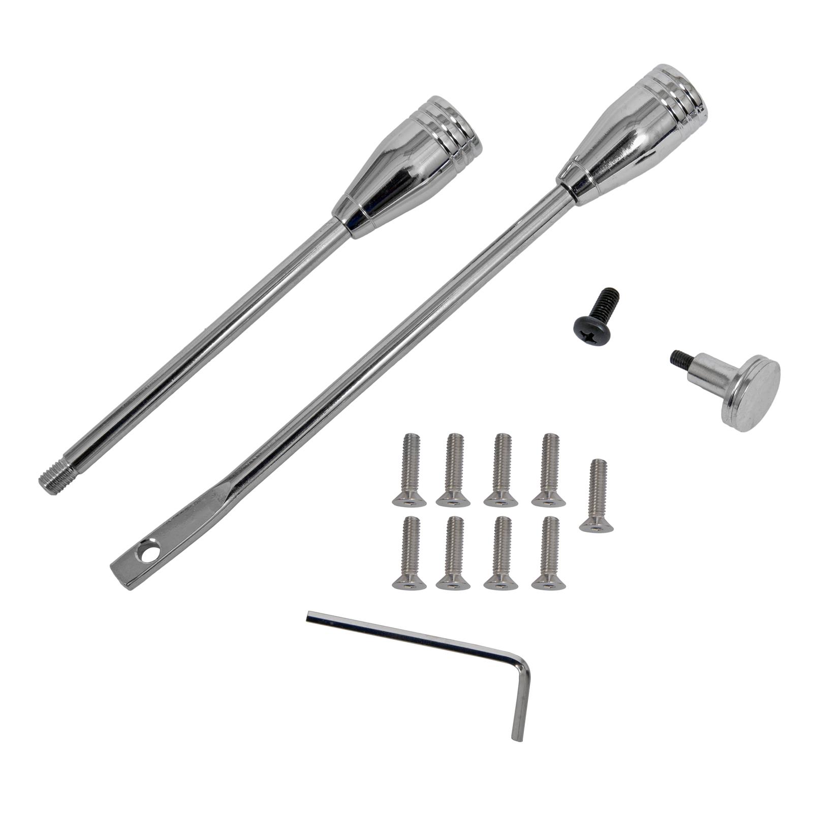 Summit Racing SUM-771714B-NK Summit Racing™ Floor Shift Steering ...