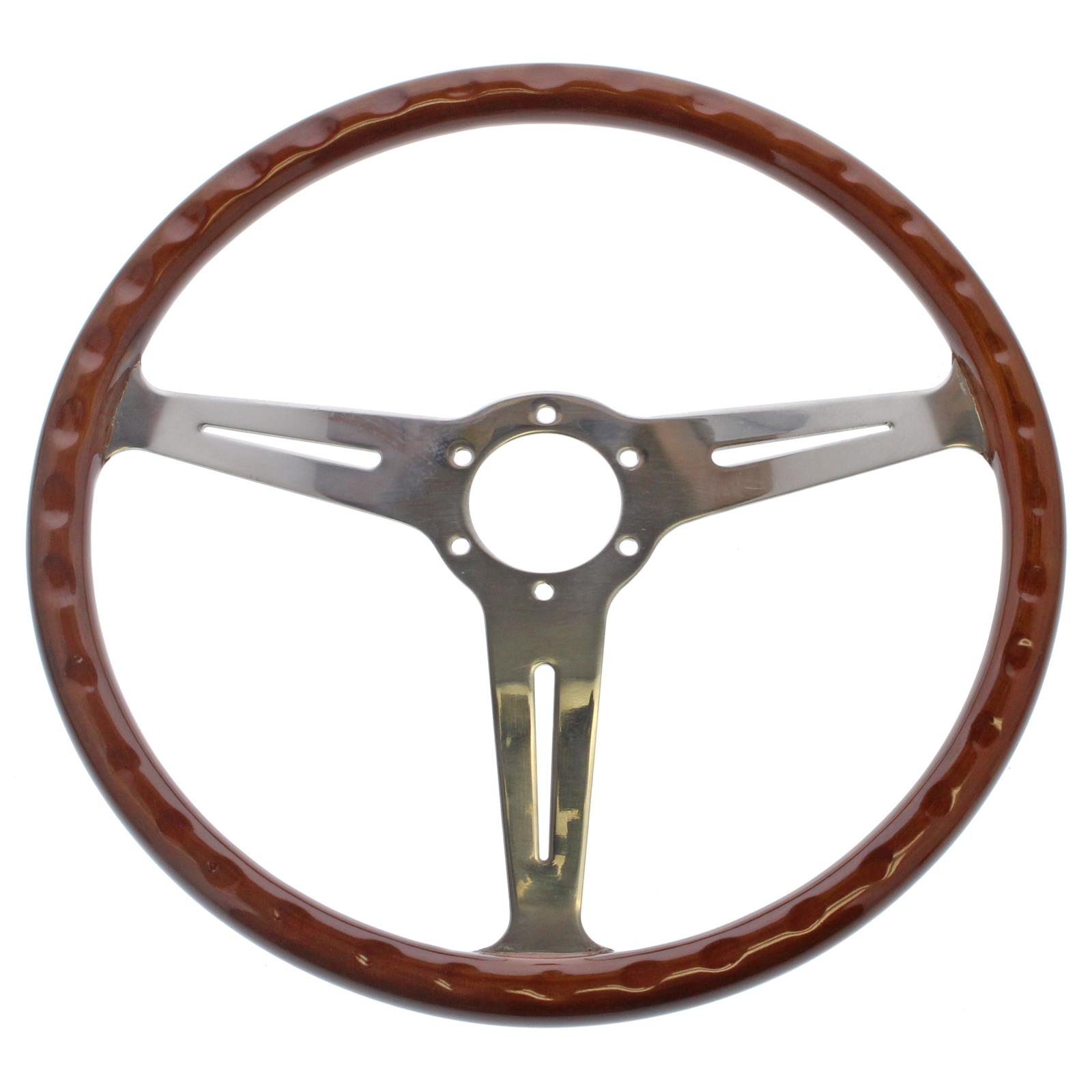 Summit Racing SUM-772752 Summit Racing™ Wood Grip Steering Wheels ...
