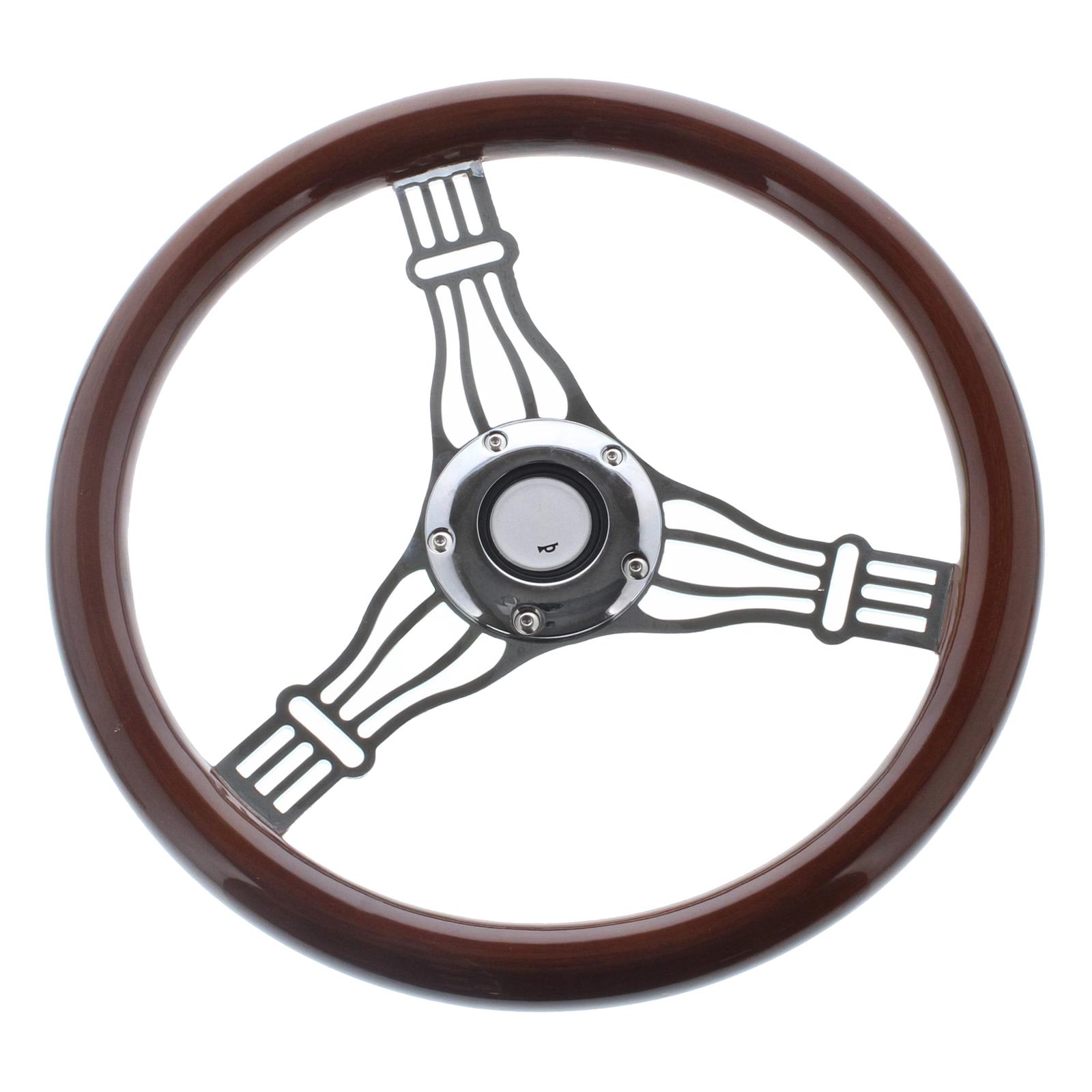 Summit Racing SUM-772755 Summit Racing™ Wood Grip Steering Wheels ...