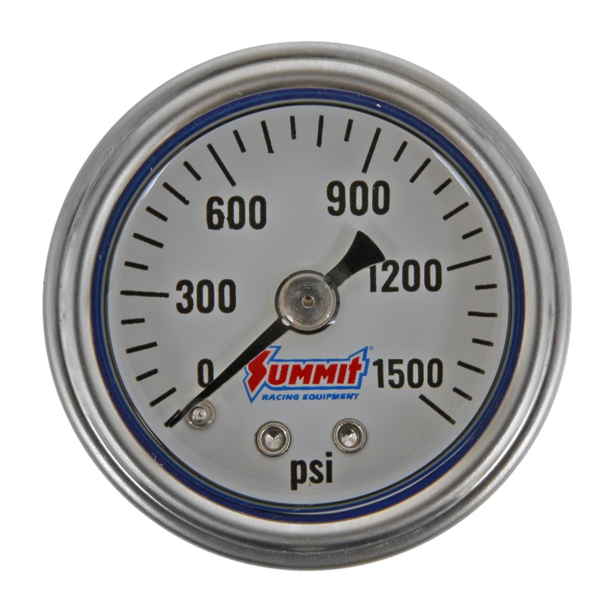 Summit Racing SUM-800140 Summit Racing™ Chrome Plated Nitrous Pressure ...