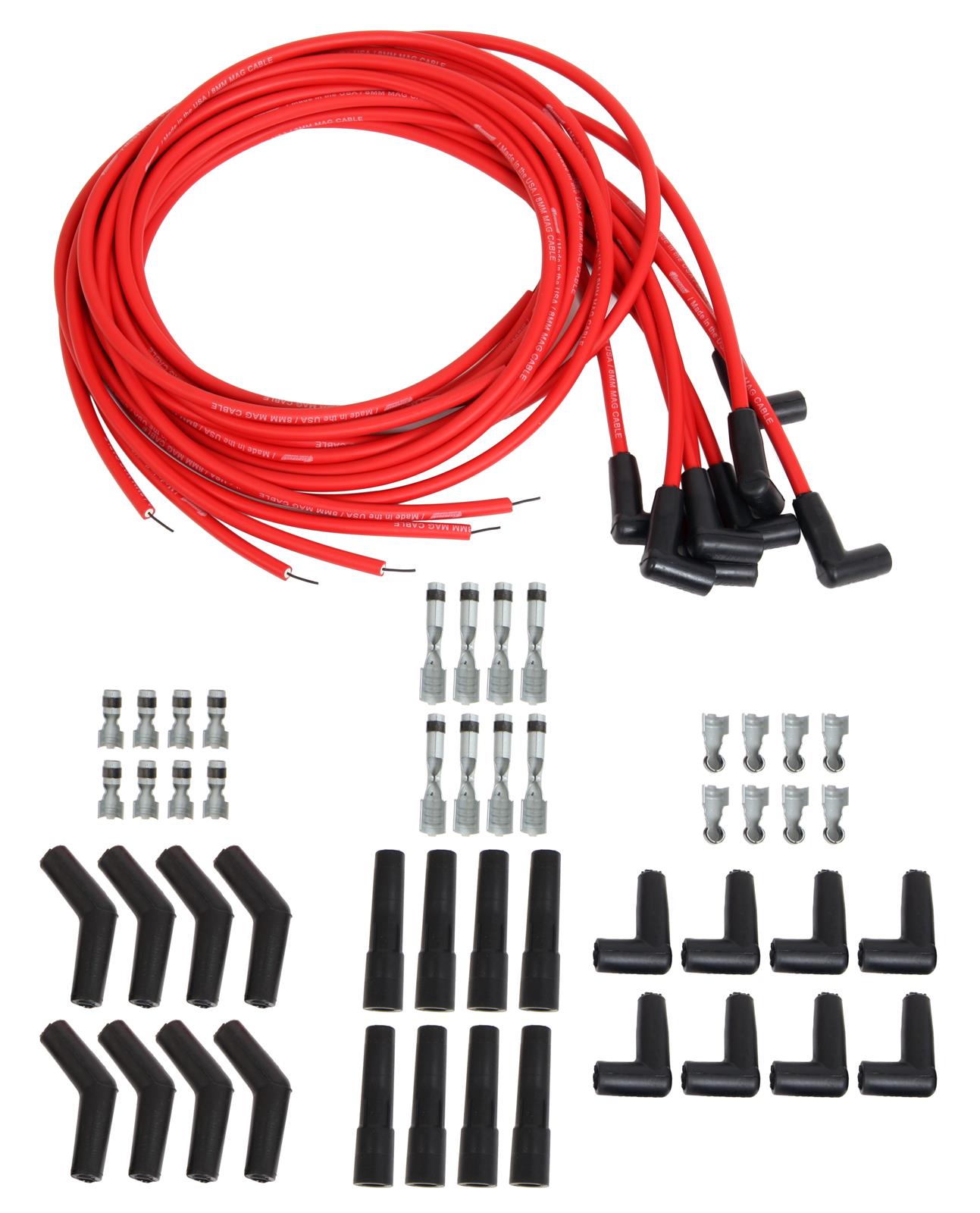 Summit Racing SUM-867820R Summit Racing™ Universal LS Spark Plug Wire ...