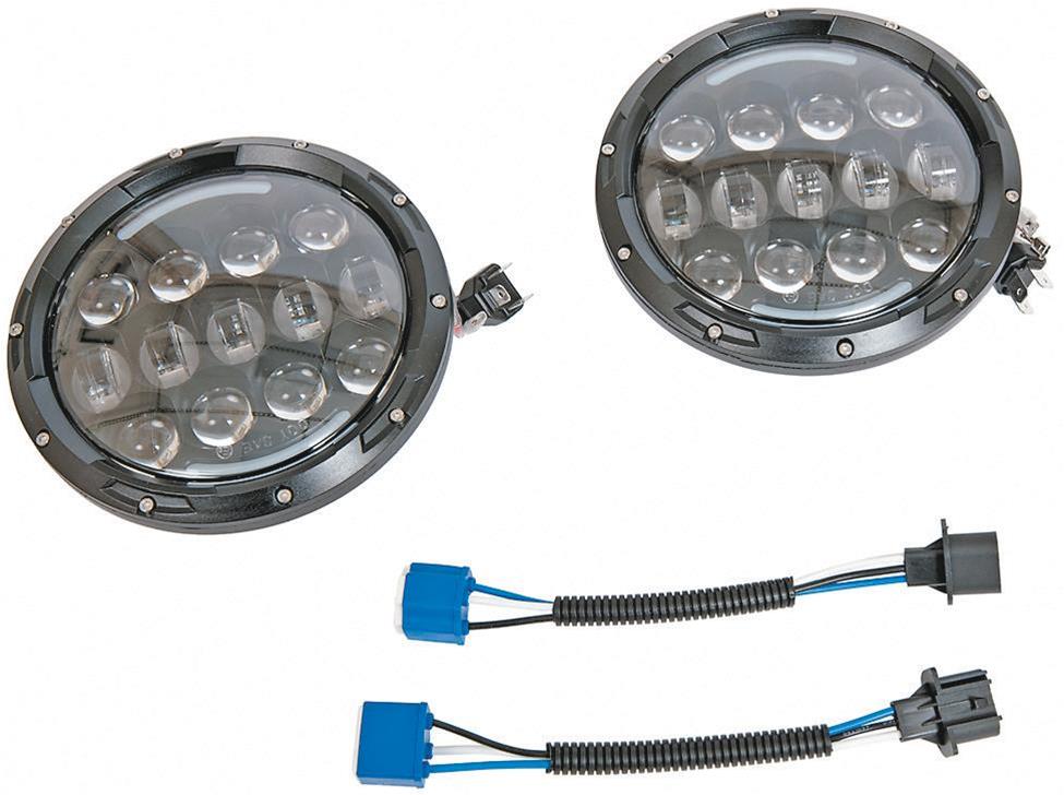 Summit Racing SUM-890281 Summit Racing™ 7 in. LED Headlights | Summit ...