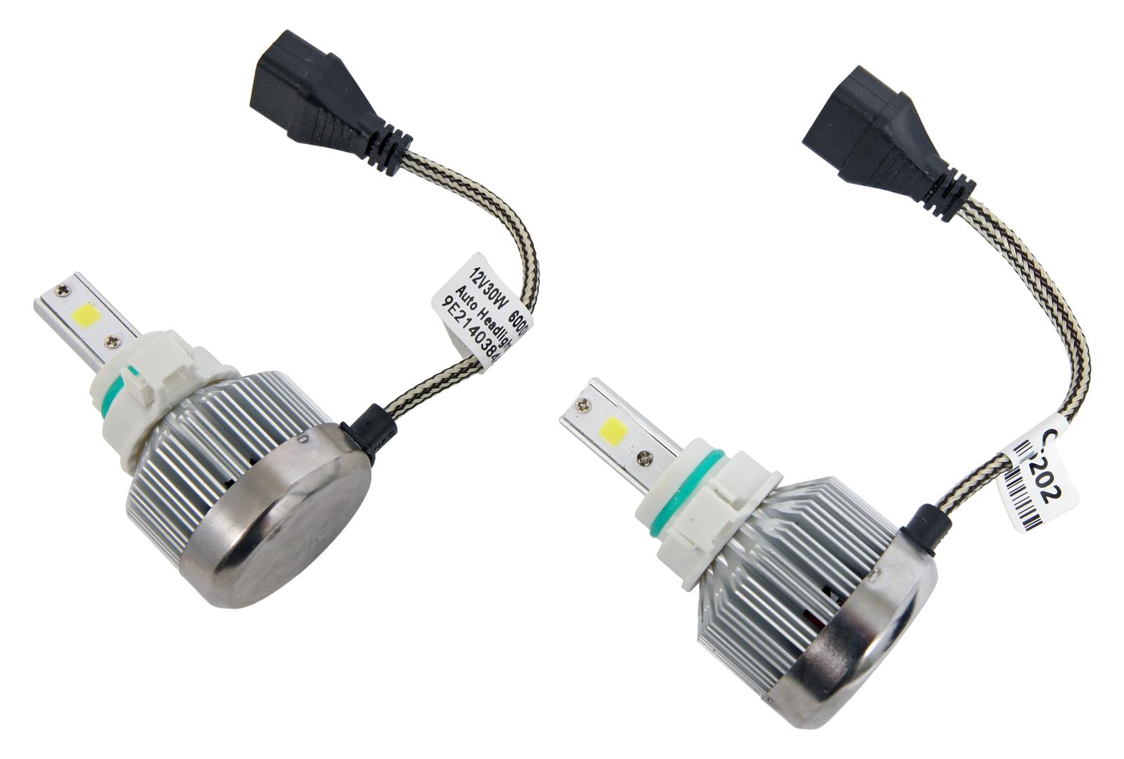 Summit Racing SUM-890322 Summit Racing™ Fanless LED Headlight Bulbs ...