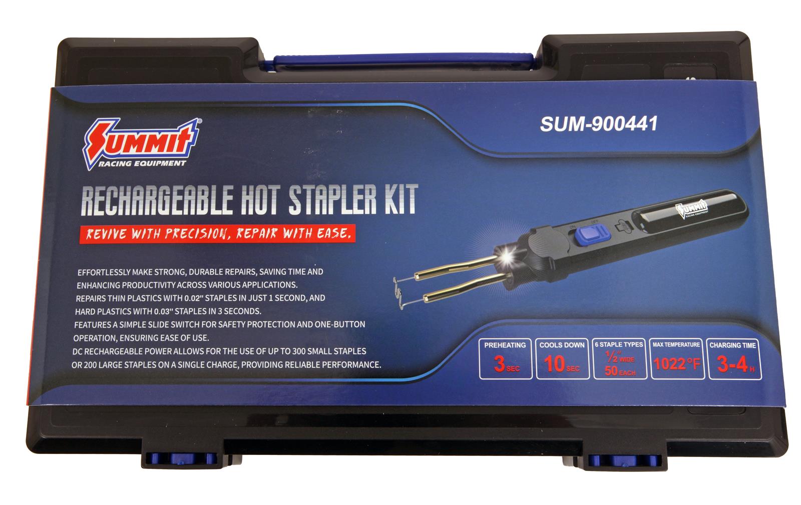 Summit Racing SUM-900441 Summit Racing™ Rechargeable Hot Stapler Kits ...