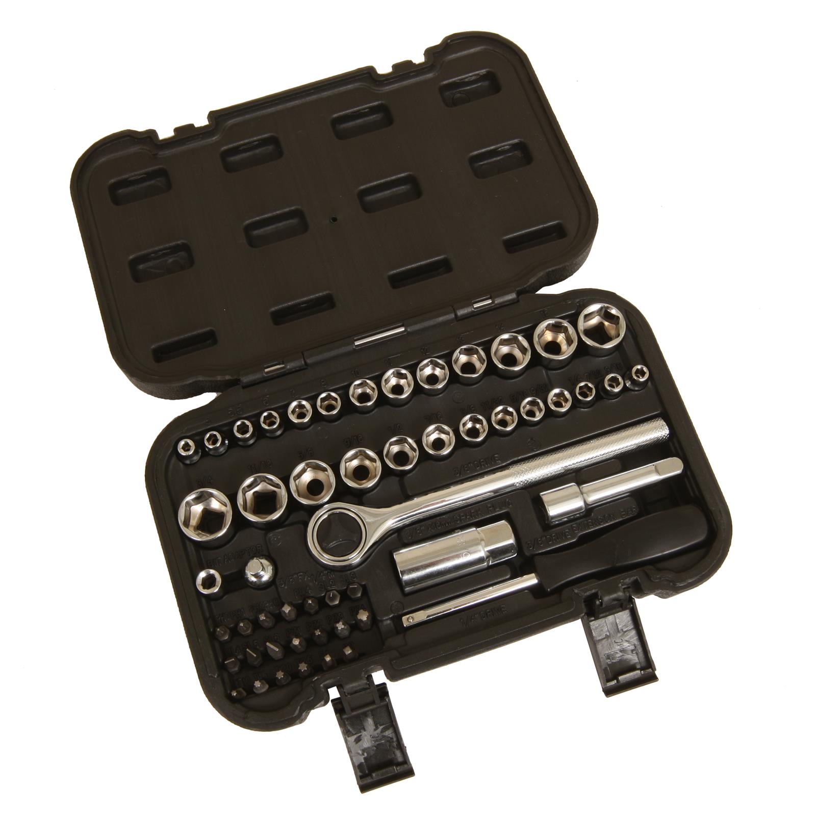 Summit Racing SUM-900540 Summit Racing™ 52-Piece Ratchet and Socket ...