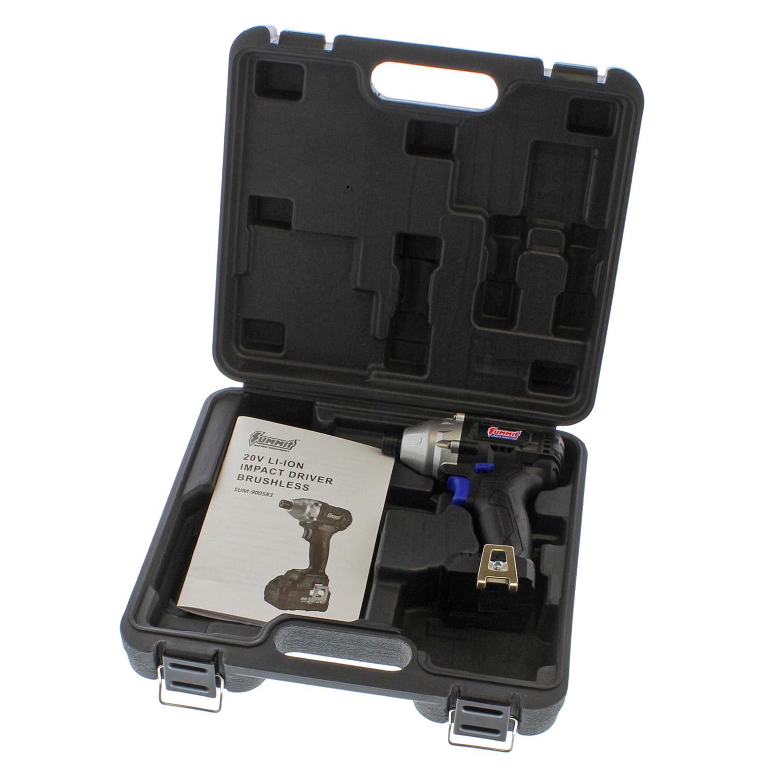 Summit Racing SUM-900583 Summit Racing™ 20V 1/4 in. Brushless Impact ...