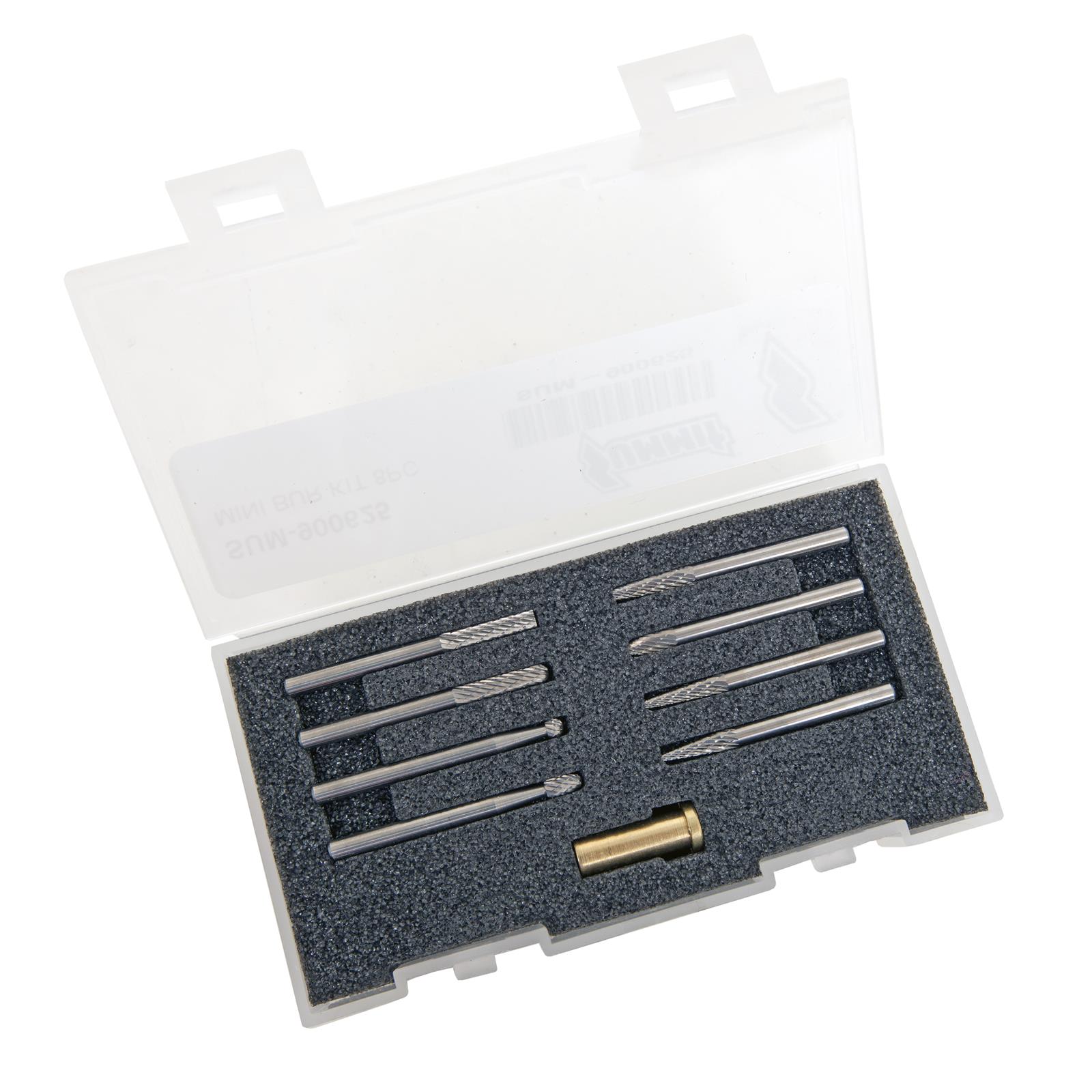 Summit Racing SUM-900625 Summit Racing™ 8-Piece 1/8 in. Shank Mini Bur ...
