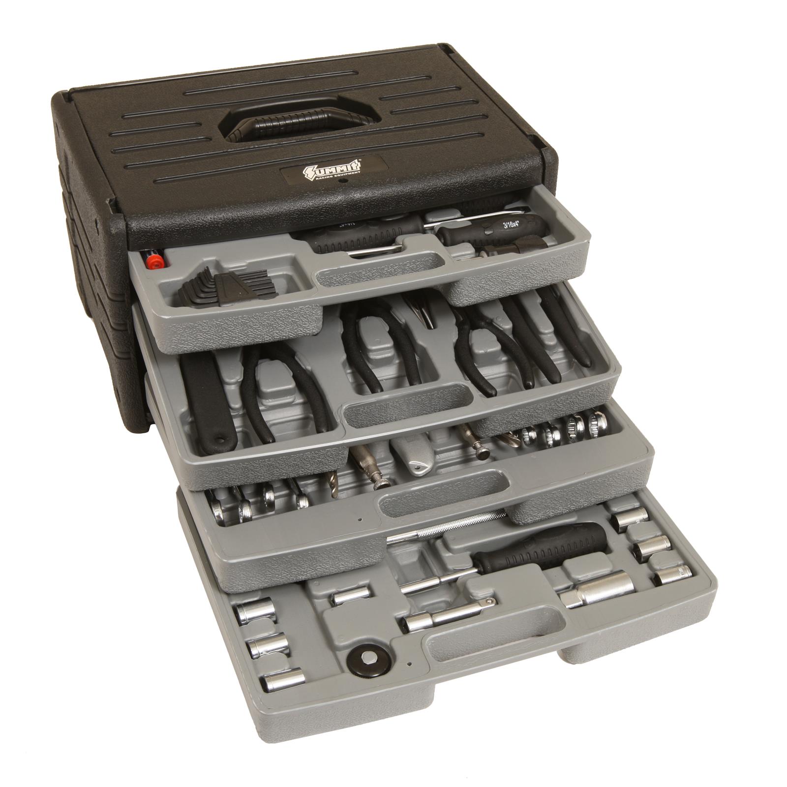 Summit Racing SUM-901151 Summit Racing™ 4-Drawer 99-Piece Tool Kits ...