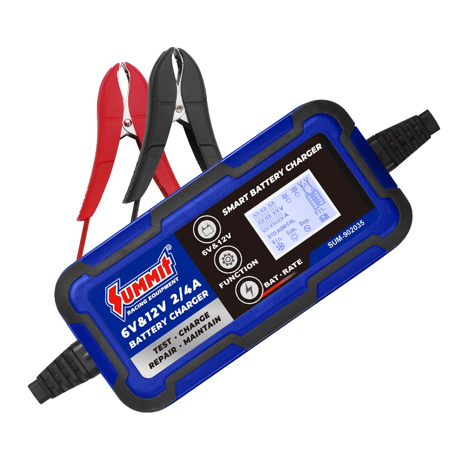 Summit Racing SUM-902035 Summit Racing™ 2A/4A Battery Charger ...