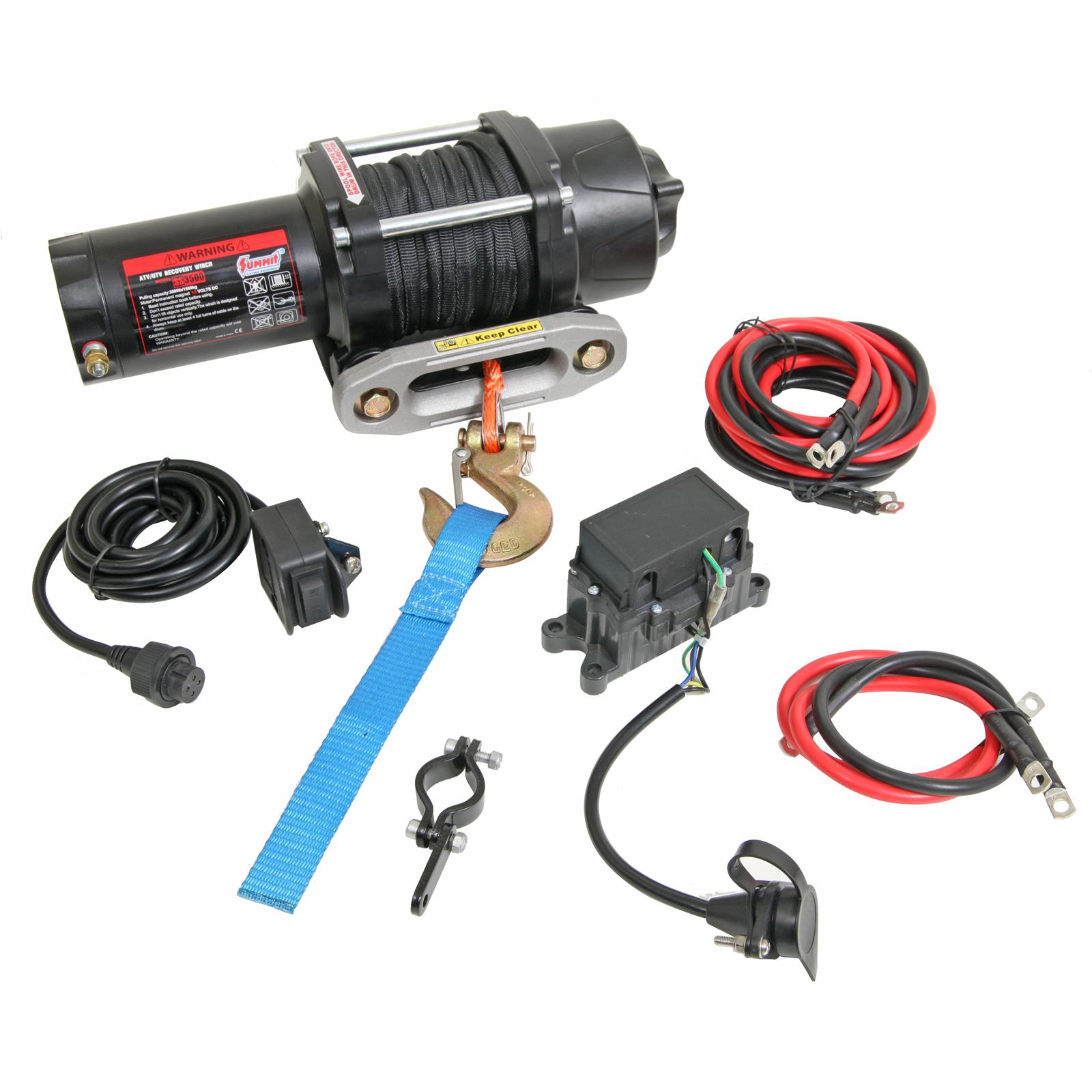 Summit Racing SUM-931350 Summit Racing™ Electric Winches | Summit Racing